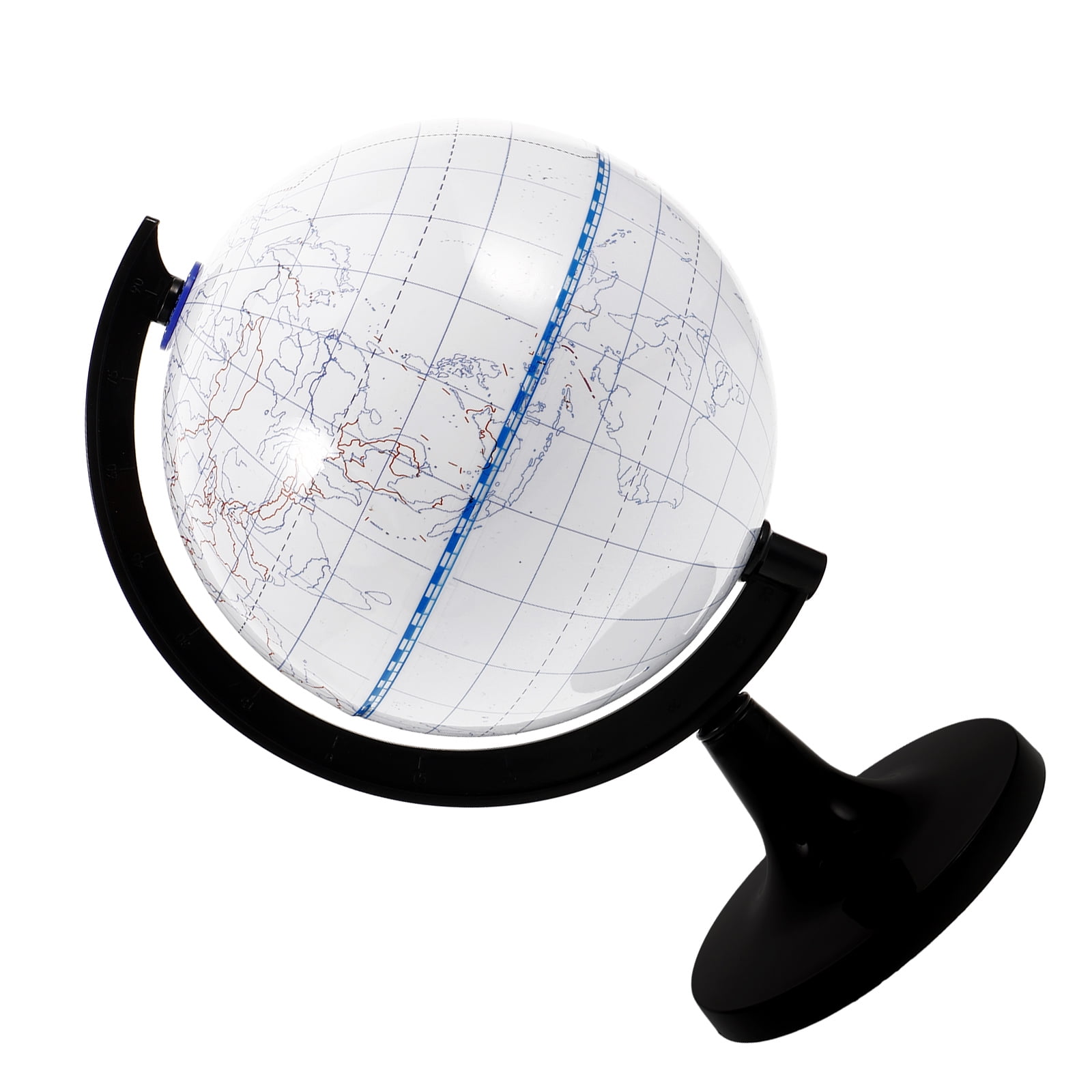HEMOTON DIY Blank Globe Unfinished Globe Model Coloring Blank Globe ...