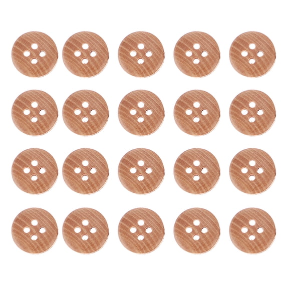 HEMOTON DIY Khaki Buttons for Sewing Unique Designed Coat Replacement ...