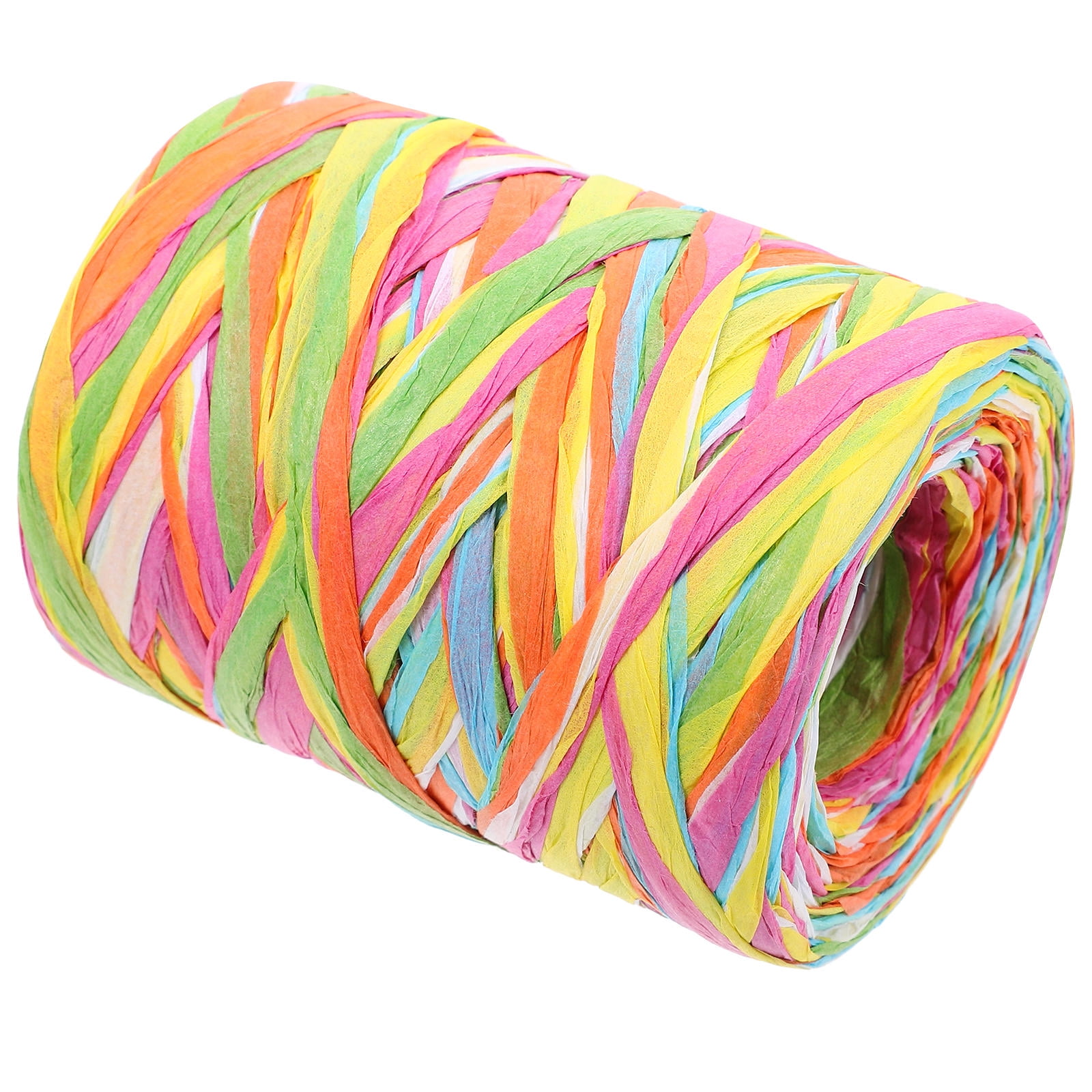 HEMOTON DIY Rope Decor Paper Cord Craft Packing Twine Raffia Ribbon ...