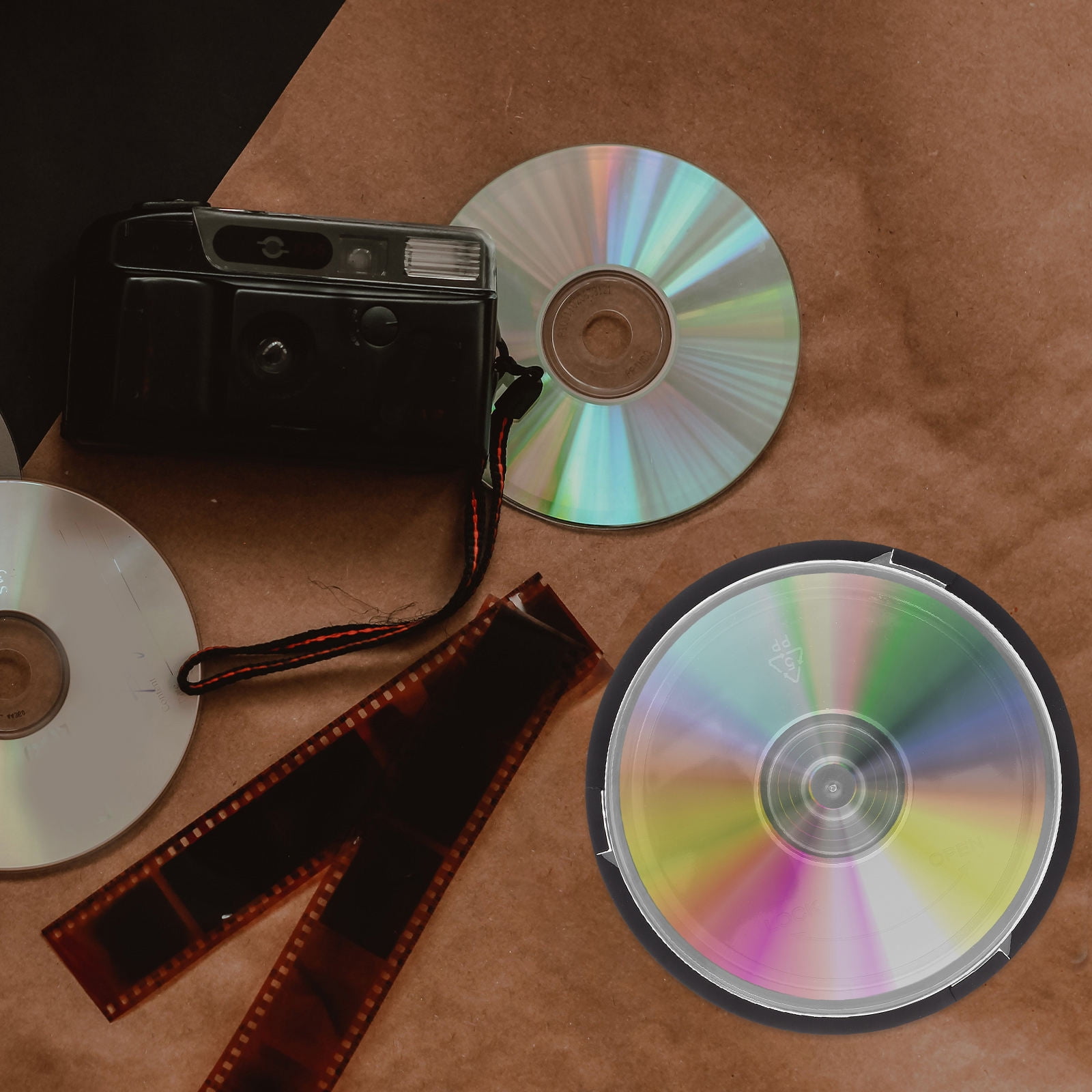 HEMOTON DVD Storage Box CD Storage Container Plastic DVD Holder ...