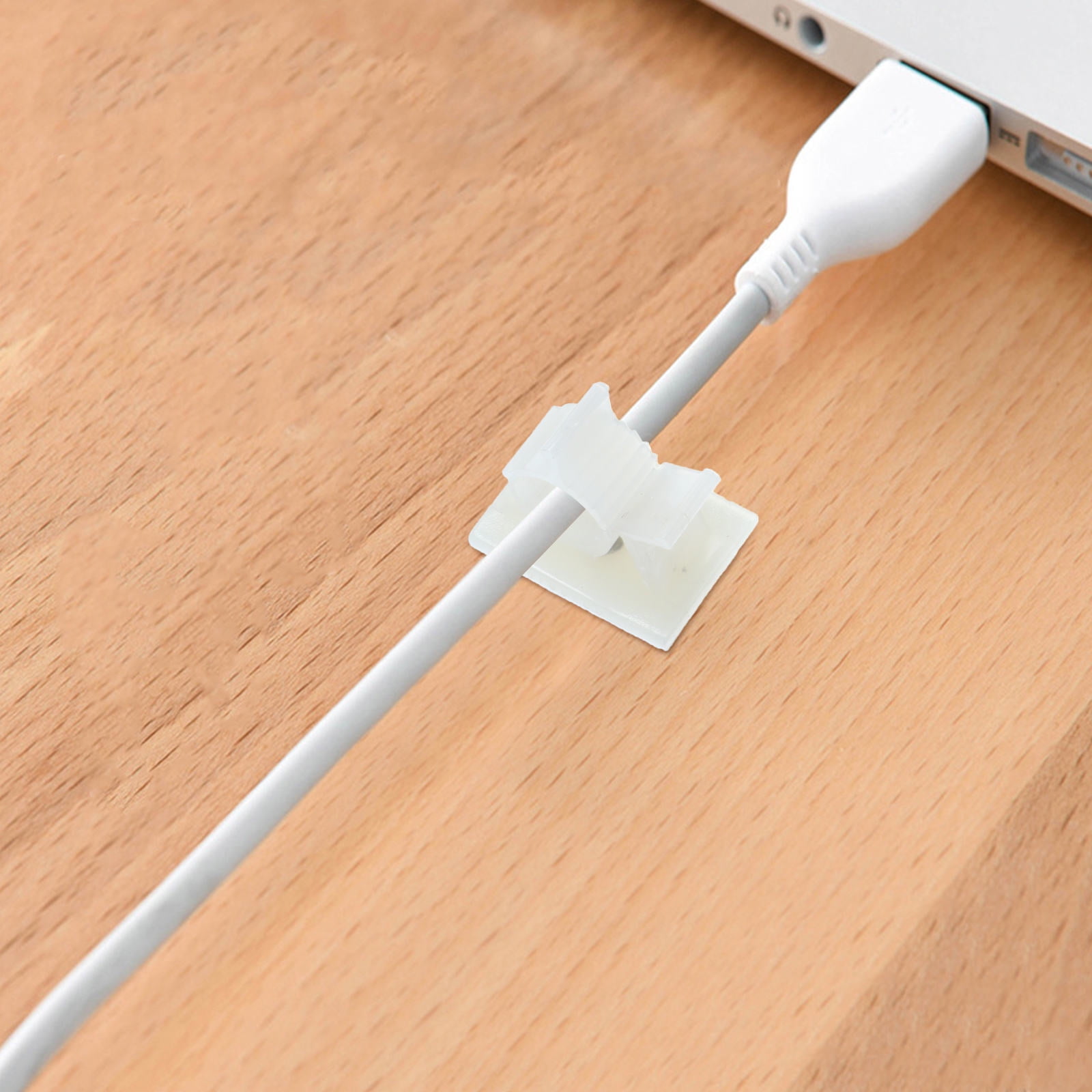 HEMOTON Desk Cord Organizer Cable Management Holder Retainer ...