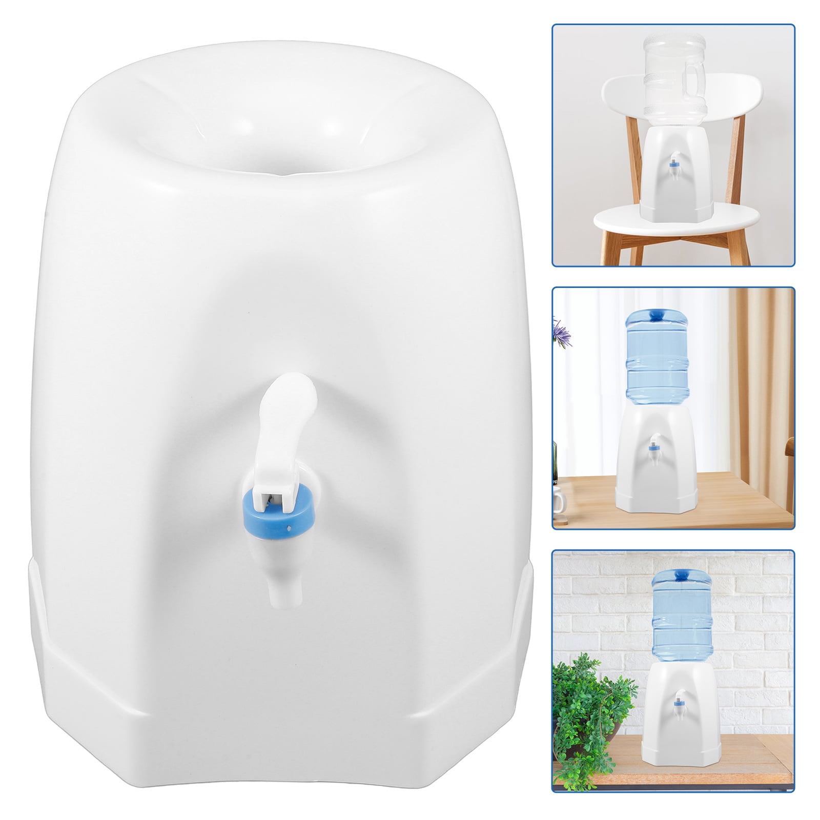 HEMOTON Desk Water Dispenser Office Cold Drink Dispensers Travel White ...