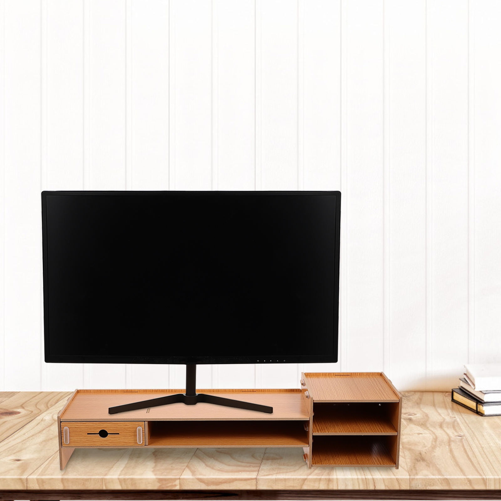 HEMOTON Desktop Monitor Storage Stand Laptop DIY Rack Computer Riser ...