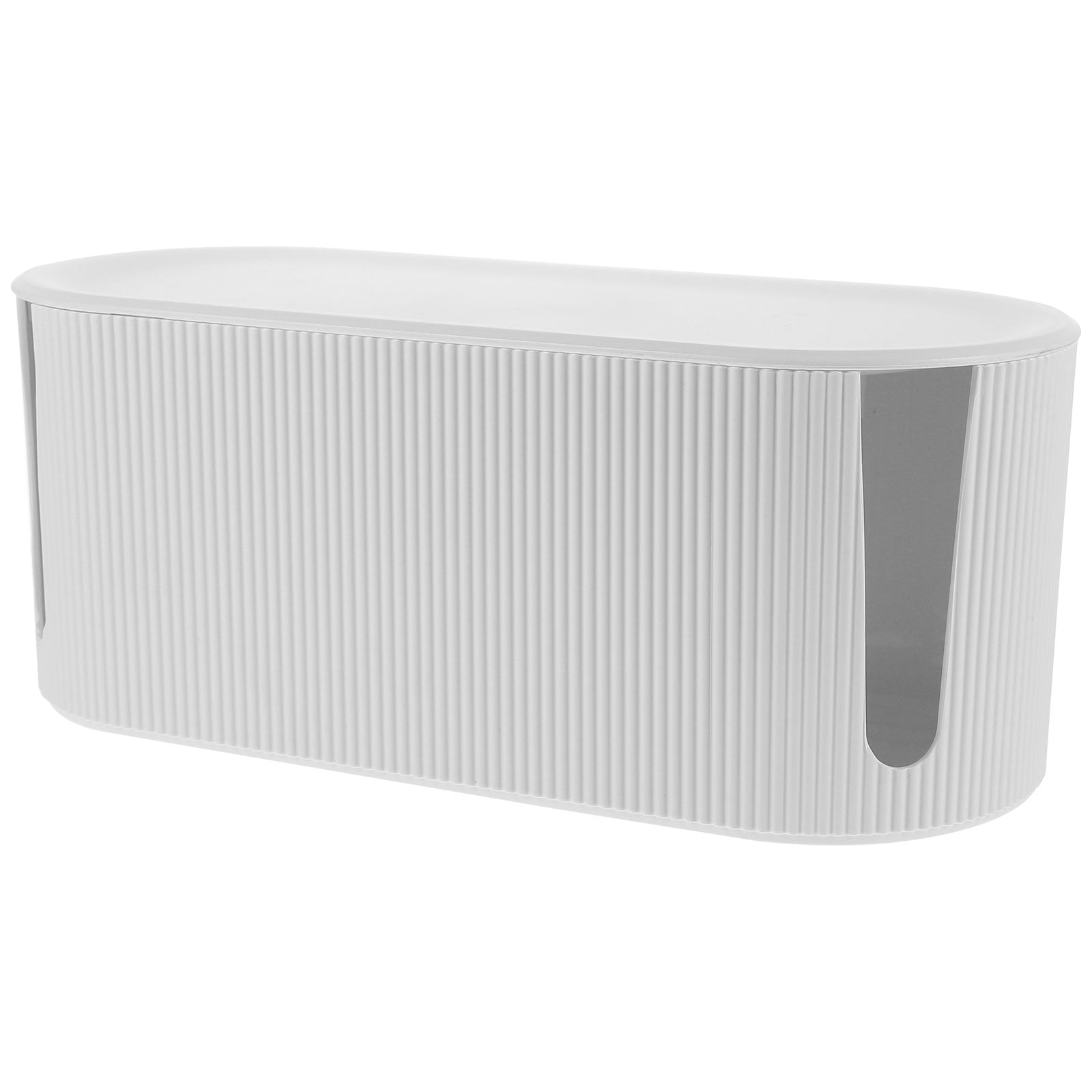 HEMOTON Desktop Power Cord Management Box Electric Wire Organizer ...