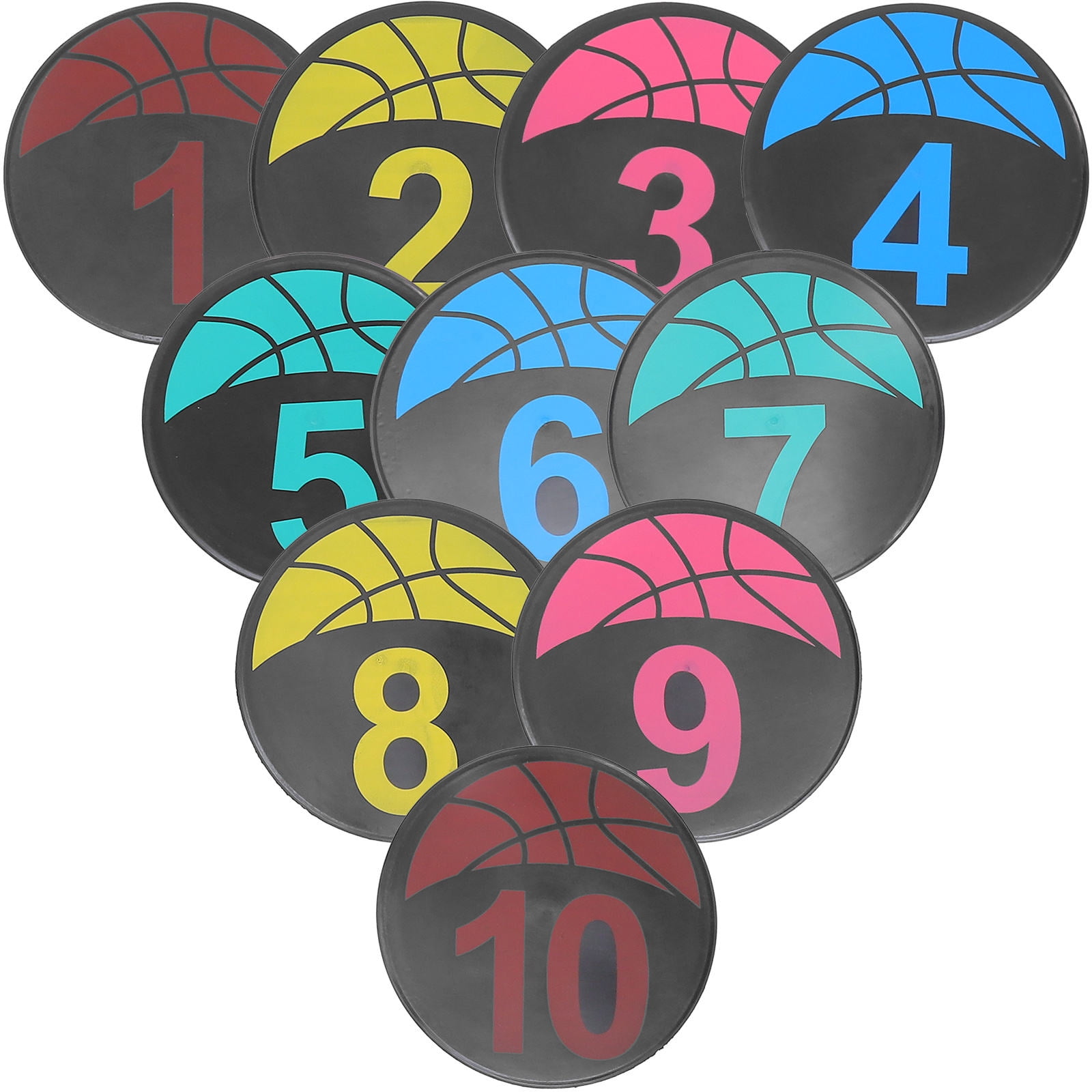 DEEPCRAFF Soccer Training Markers Pvc 1 Set 9.04X9.04In - Walmart.com
