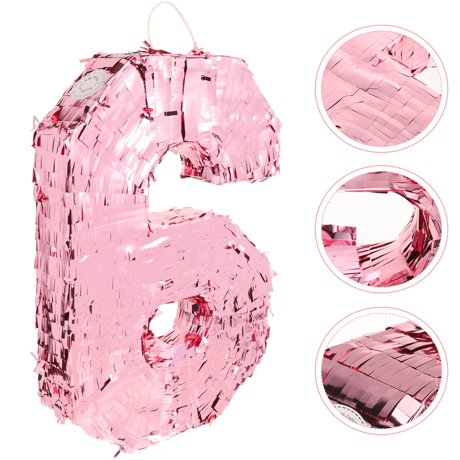 Hytrove Festival Theme Pinata Rose Gold Paper 1Pcs 19.9X14.2X2.8In - Walmart.com