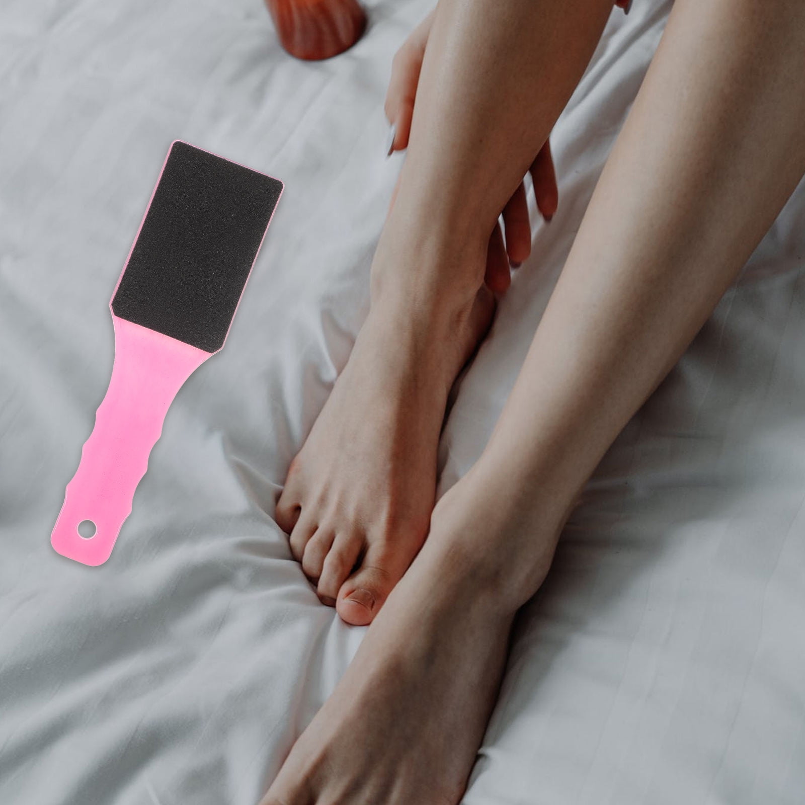 HEMOTON Double-sided Pedicure Foot File Exfoliating Brush Feet Rasp ...