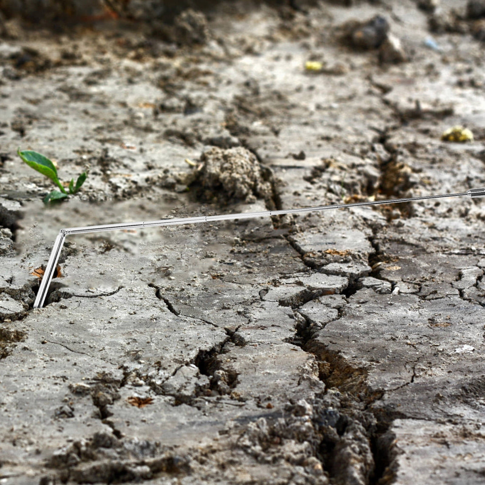 HEMOTON Dowsing Rods 2Pcs Silver for Practical Dowser in Water Veins and Buried Items ...