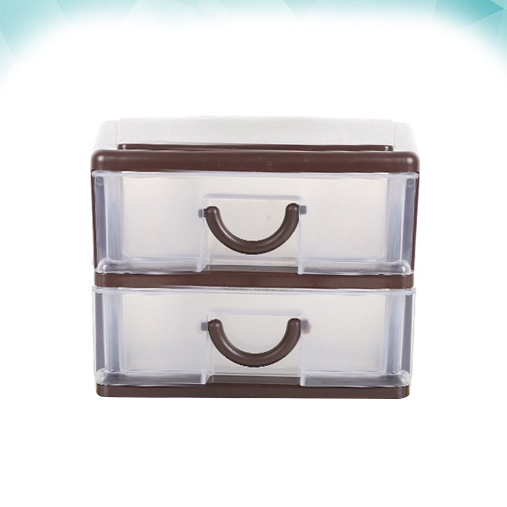 HEMOTON Drawer Storage Box Container Desk Organizer Drawers Office ...