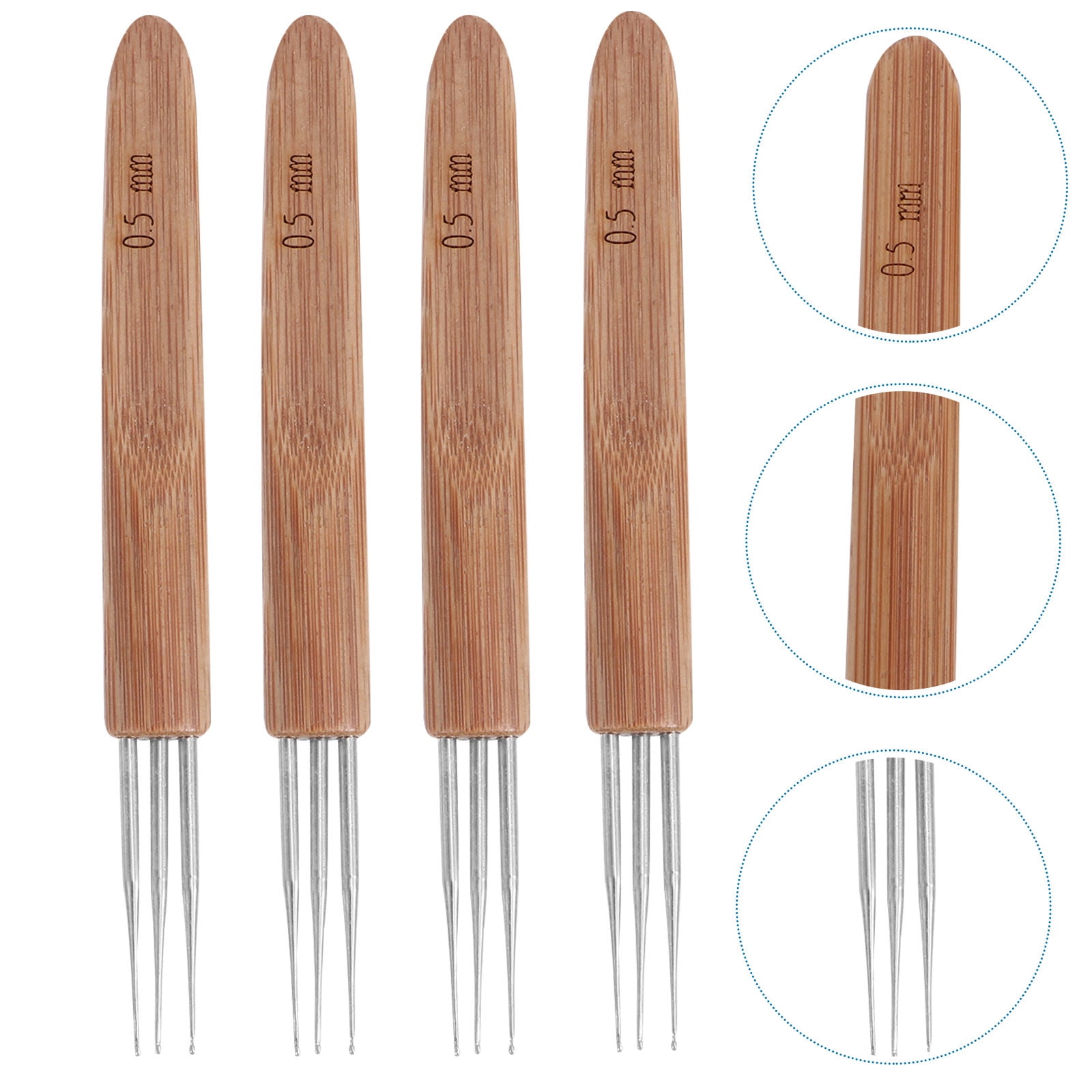 HEMOTON Dreadlocks Crochet Hair Knitting Needles for Stylish Hair ...