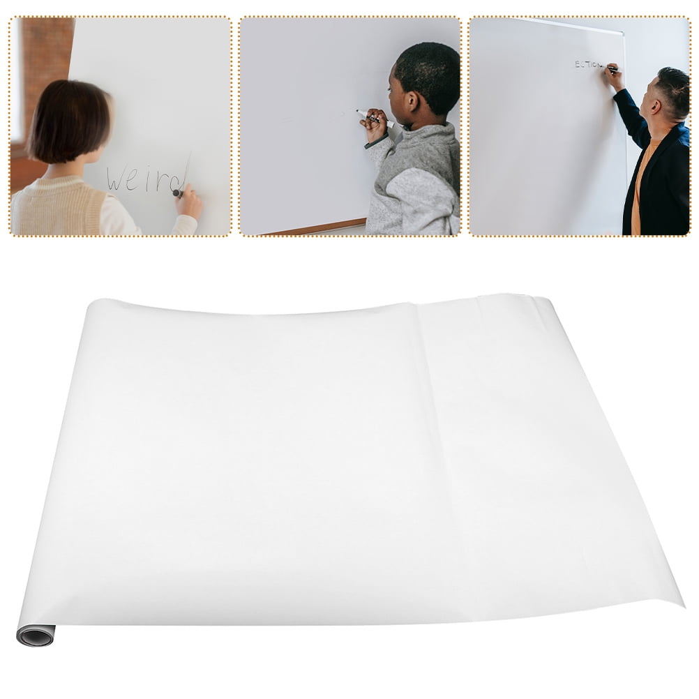 HEMOTON Dry Erase Paper for Wall Wallpaper Large Board Whiteboard ...