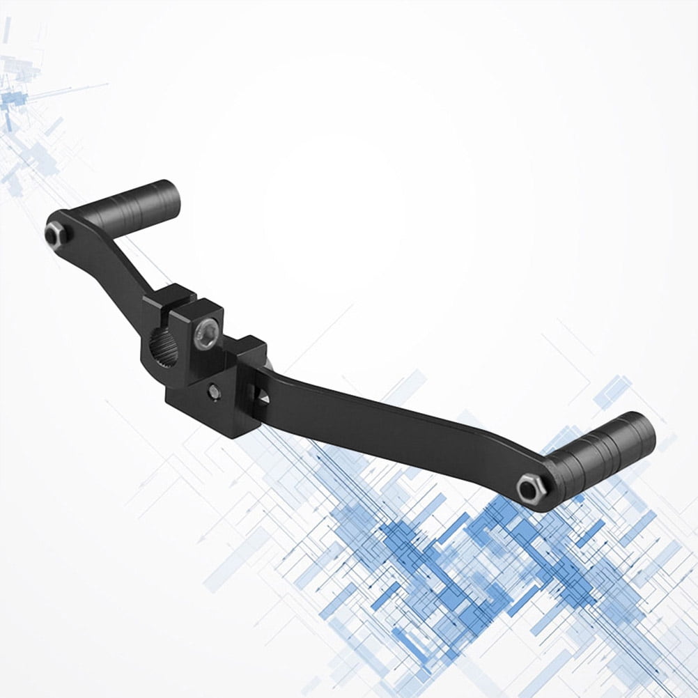 HEMOTON Black Dual Gear Lever for Motorbike, Motorcycle Shifter Peg ...
