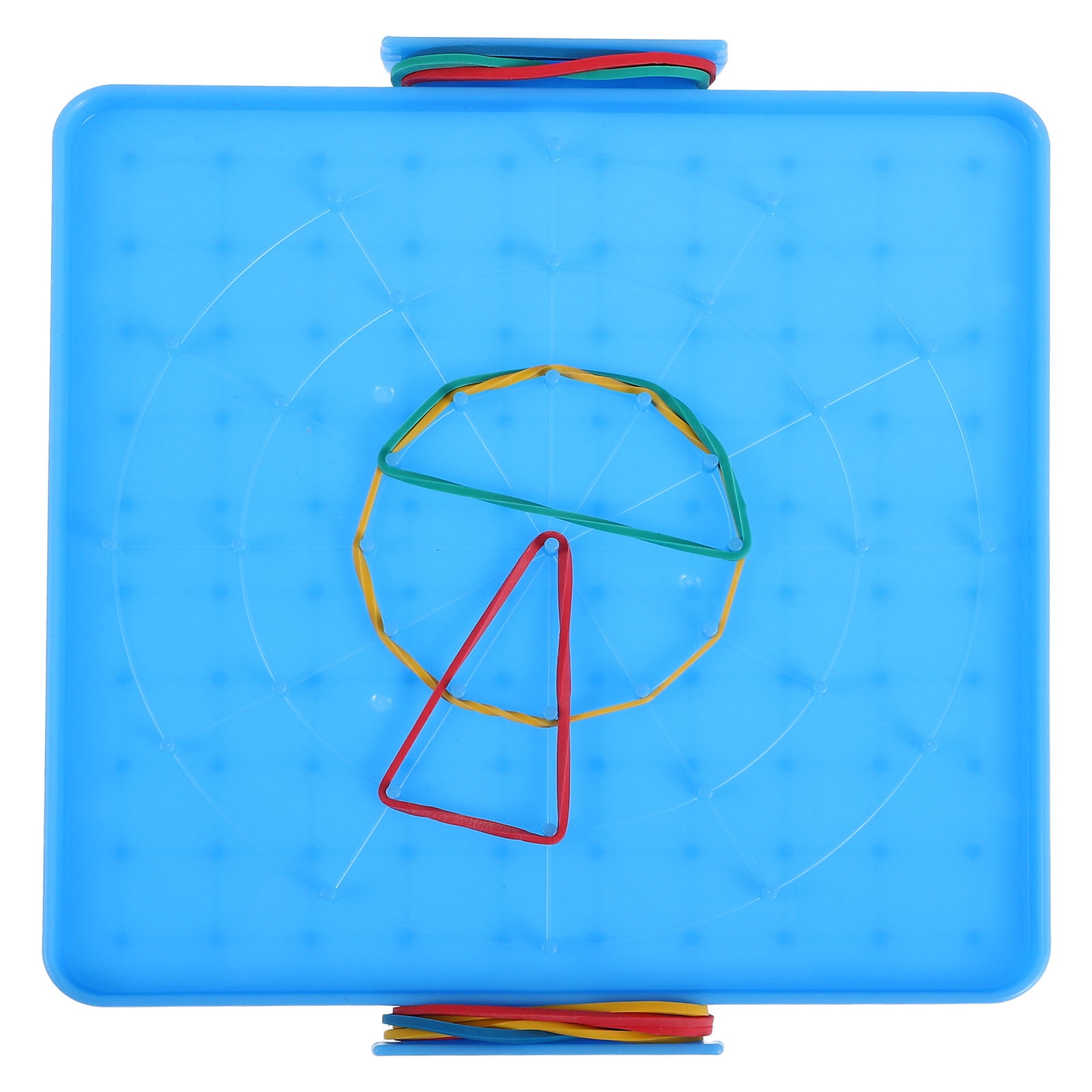 HEMOTON Educational Geoboard for Kids, Double Sided Pegboard for Math ...