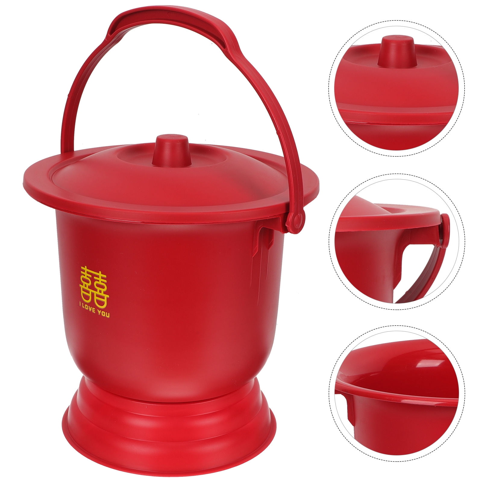 HEMOTON Elderly Urinal Night Pot Bucket Reusable Spittoon - Walmart.com