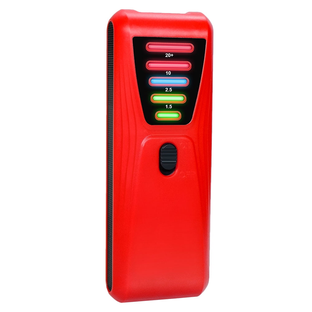 HEMOTON Electromagnetic Tester Handheld Meter Radiation Detector Red ...