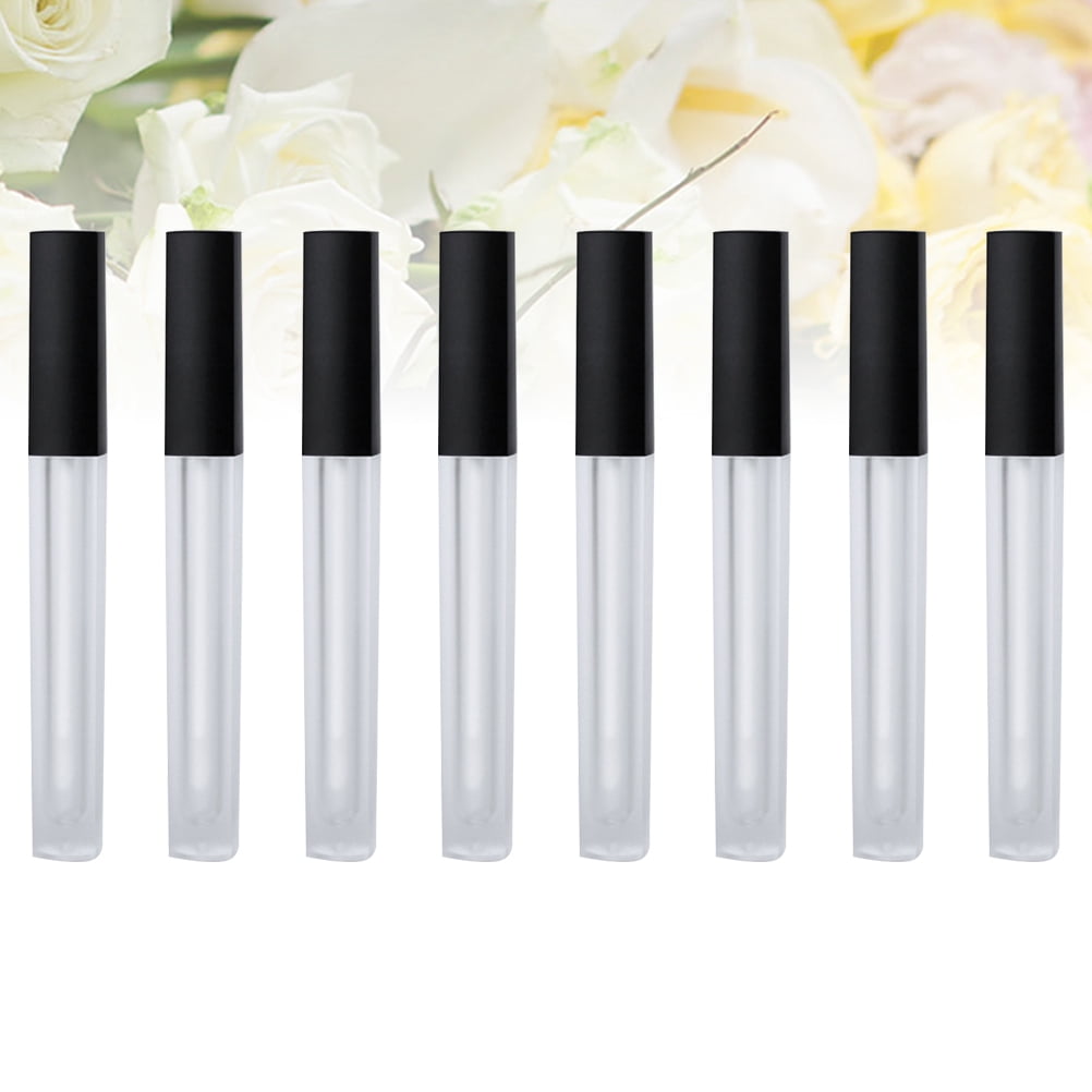 HEMOTON Empty Lip Gloss Containers Plastic 4 5ml Lightweight Portable ...