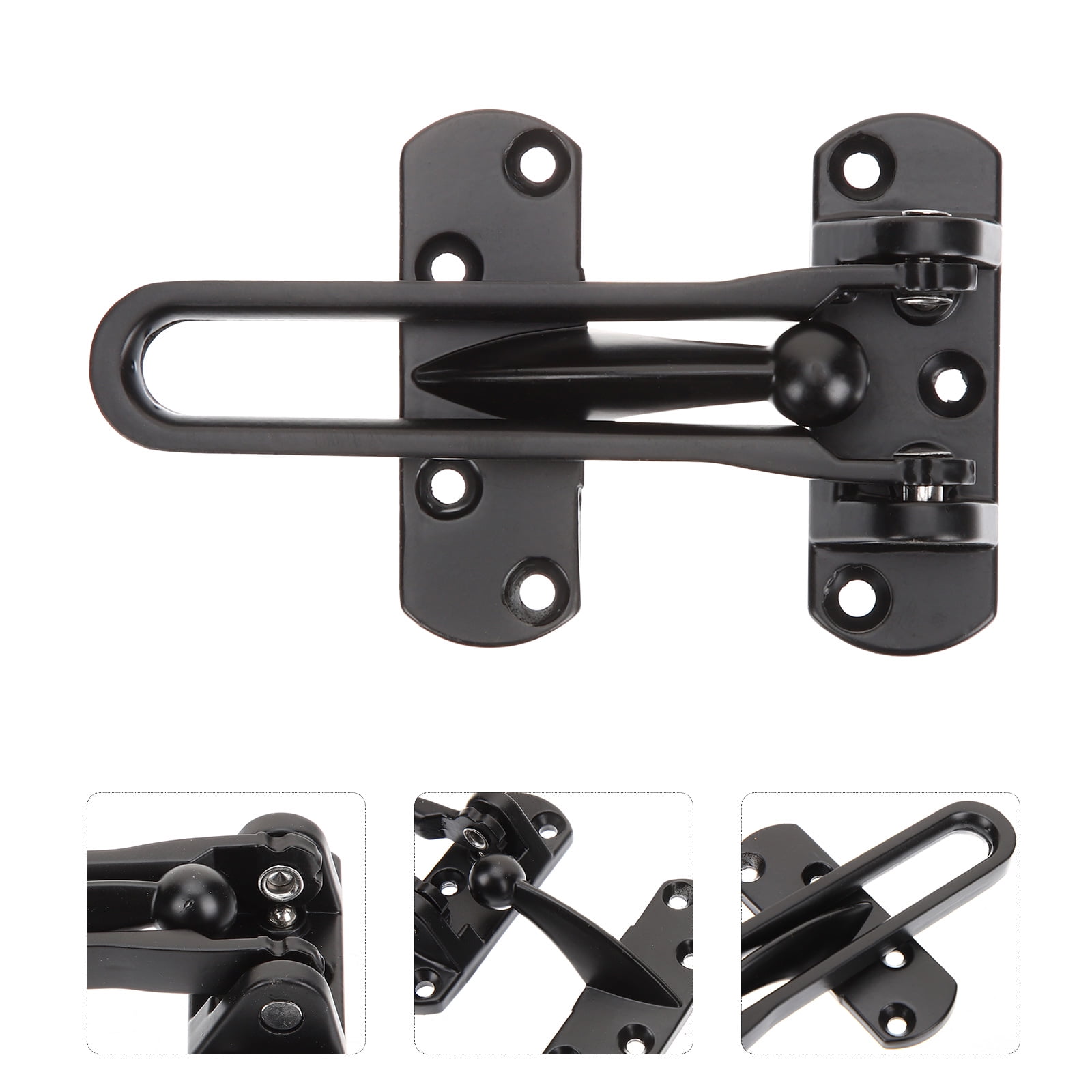 HEMOTON Entry Door Latch Drill Attachment Lock Heavy Duty Child ...