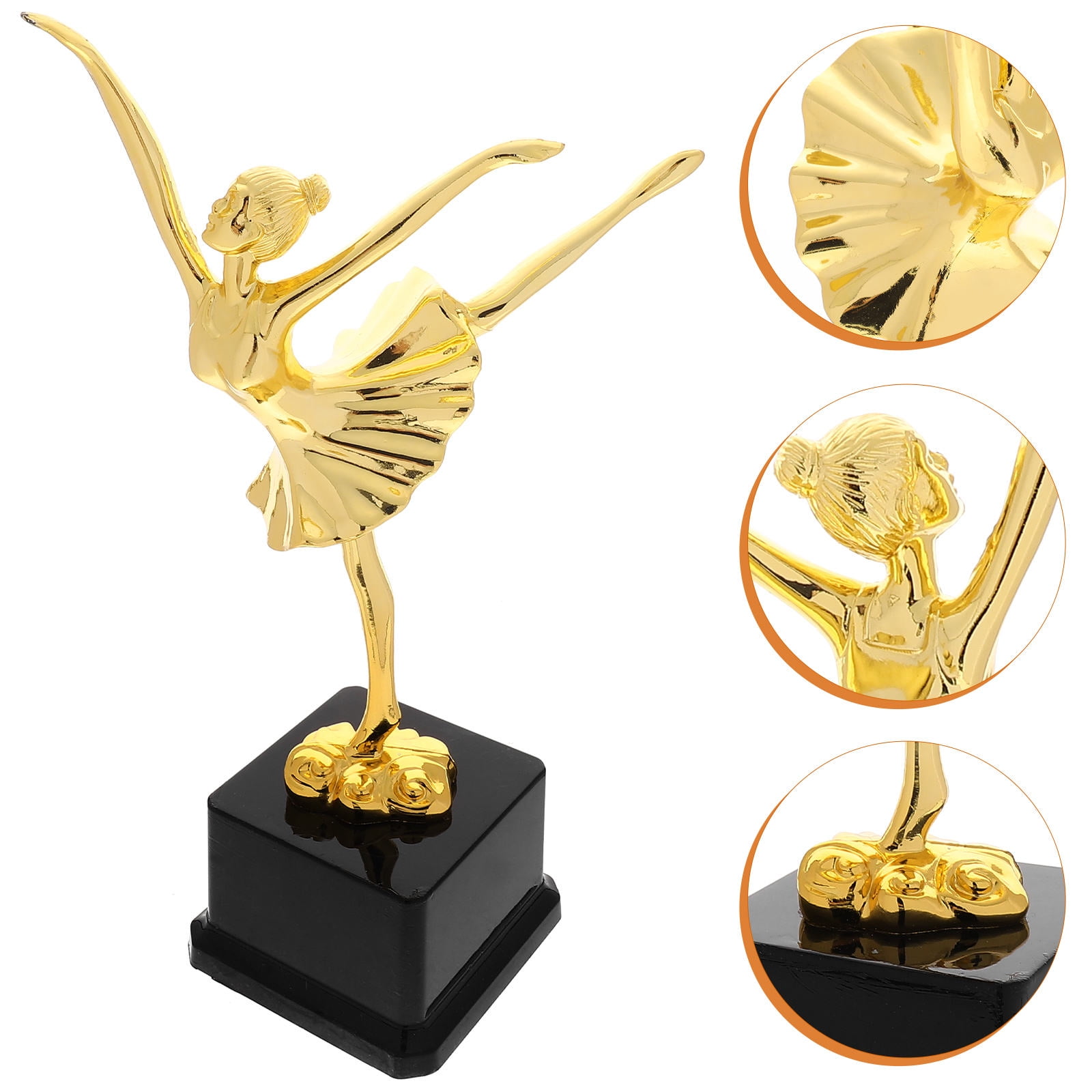 HEMOTON Exquisite Trophy with Ballet Dancer Statue for Kindergarten ...