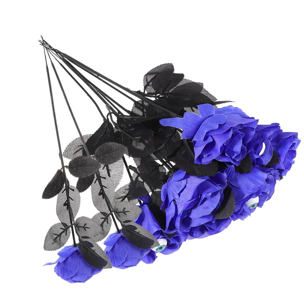 HEMOTON Eyeball Rose Flower Decoration for Creepy Party Photos and Room ...