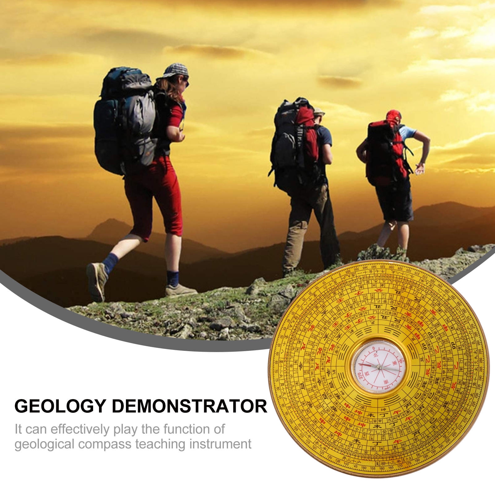 HEMOTON Feng Shui Compass Geological Geology Equipment for Surveying ...