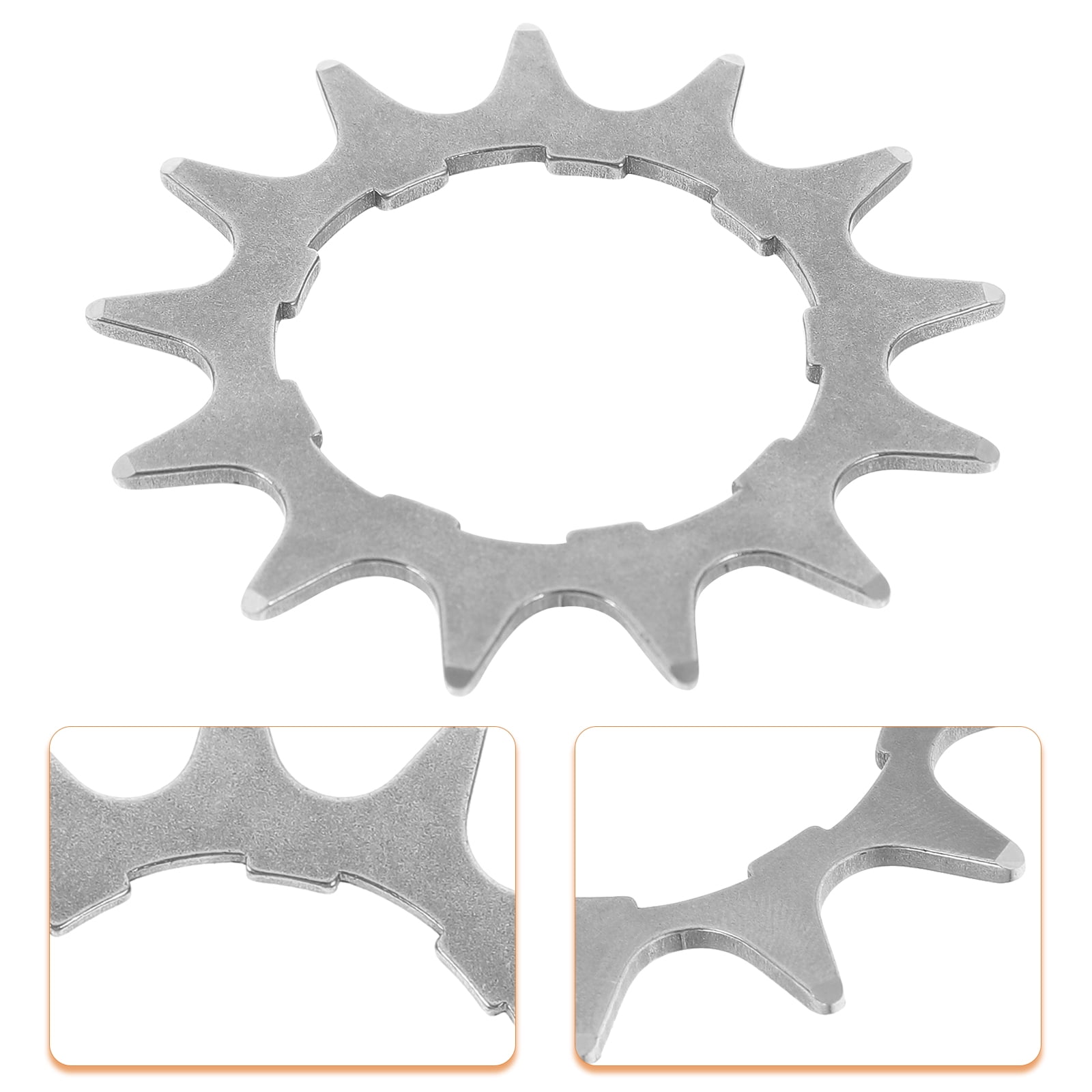 HEMOTON Fixed Gear Hub Replacement Stainless Steel Flywheel 13-teeth ...