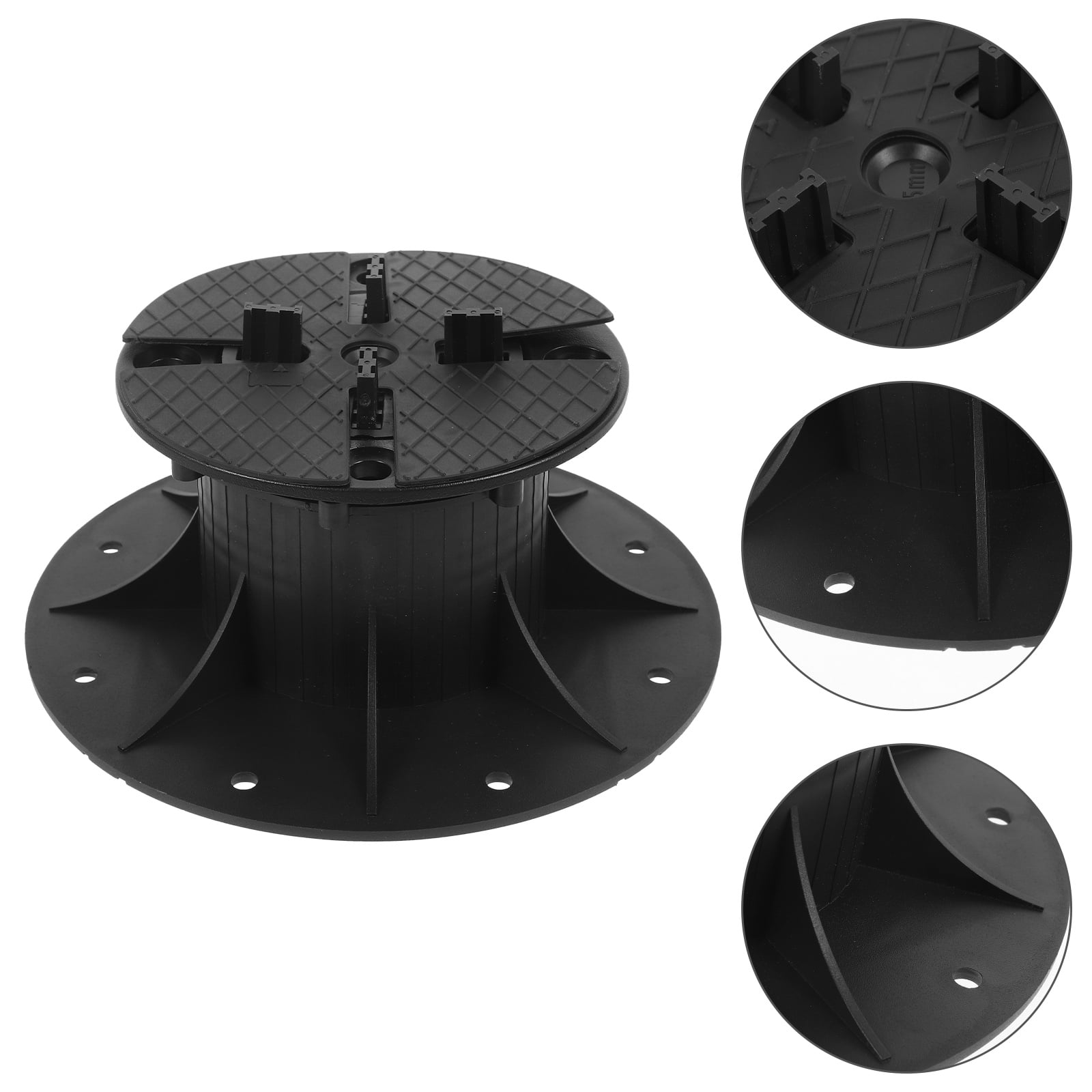 HEMOTON Floor Supporting Stand Tile Fountain Scene Marble Tiles Holder ...