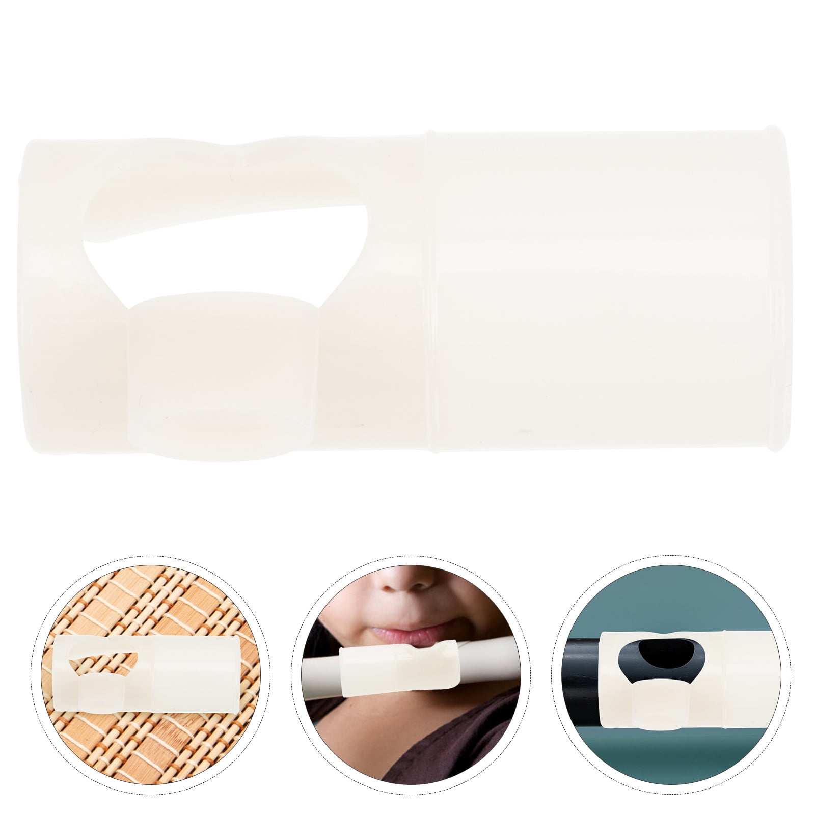 HEMOTON Flute Aid Mouthpiece Music Instrument Prop Beginner Learning ...