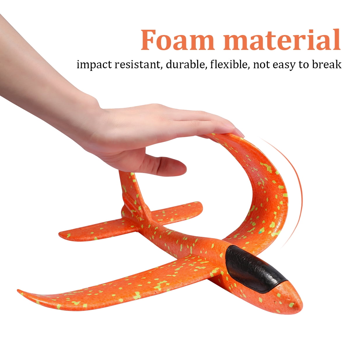 HEMOTON Foam Airplane Model for Kids Playing Assorted Color 2pcs ...