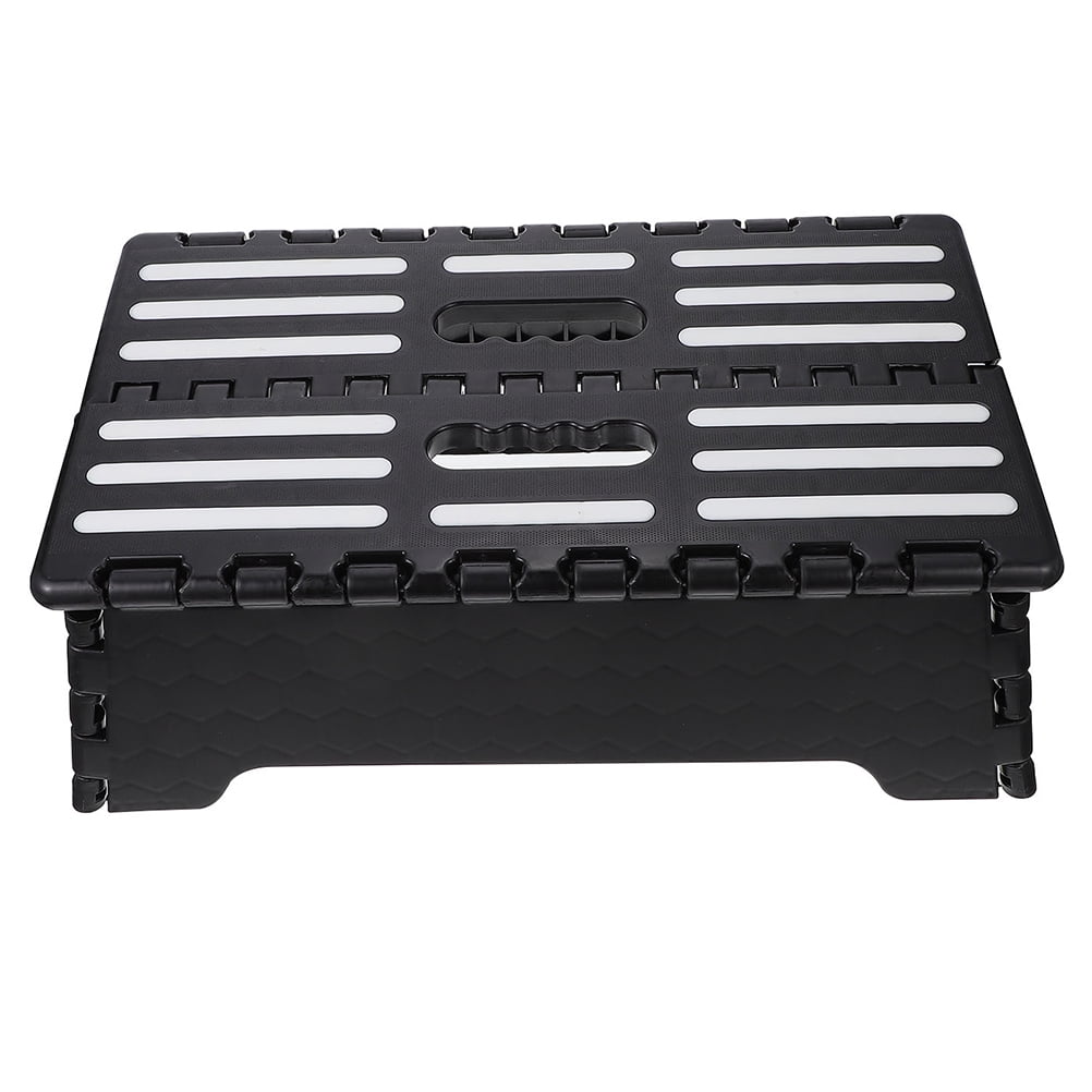 HEMOTON Folding Step Stool Plastic Stool Portable Car Step Stool For ...