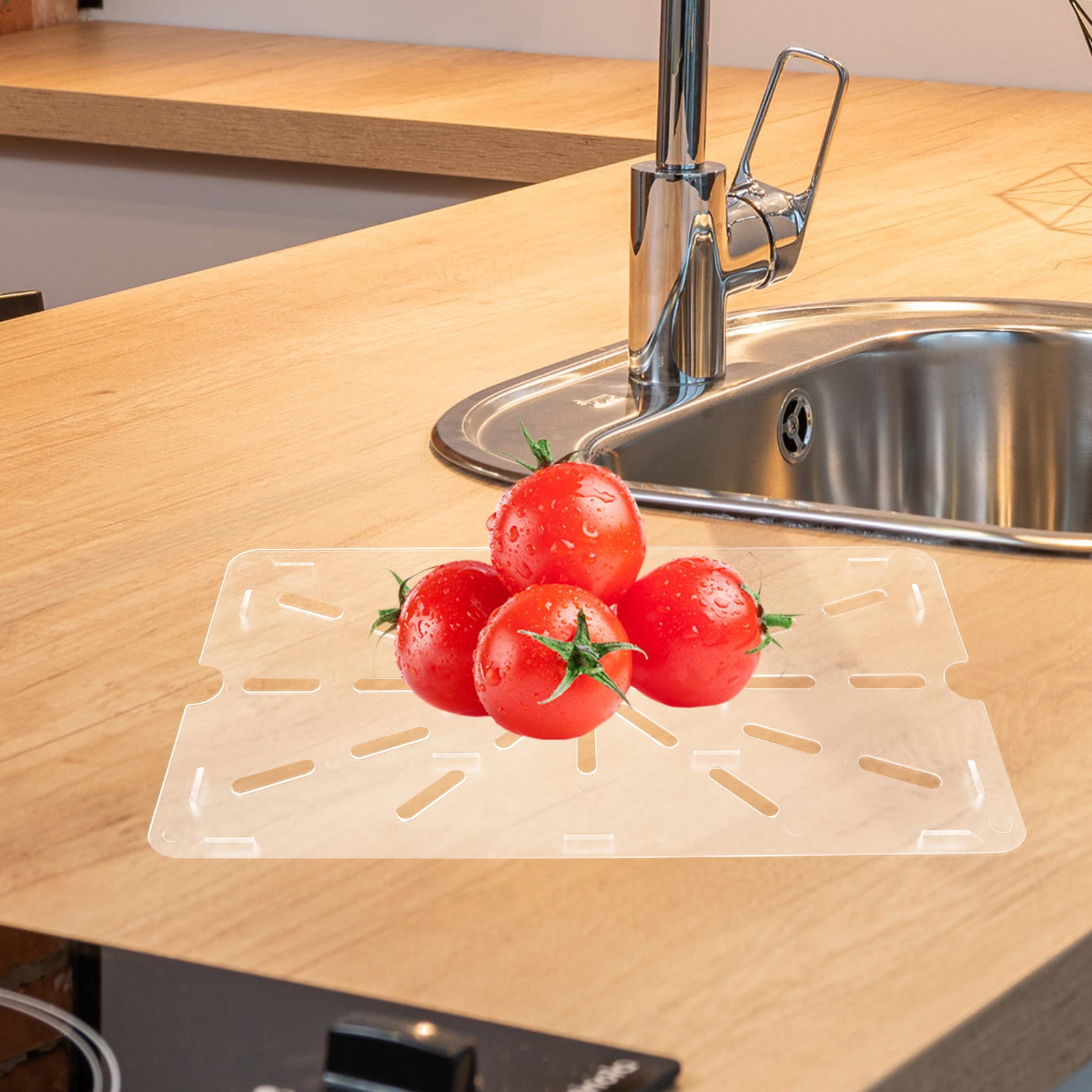 HEMOTON Food Storage Container Draining Board Removable Drain Plate ...