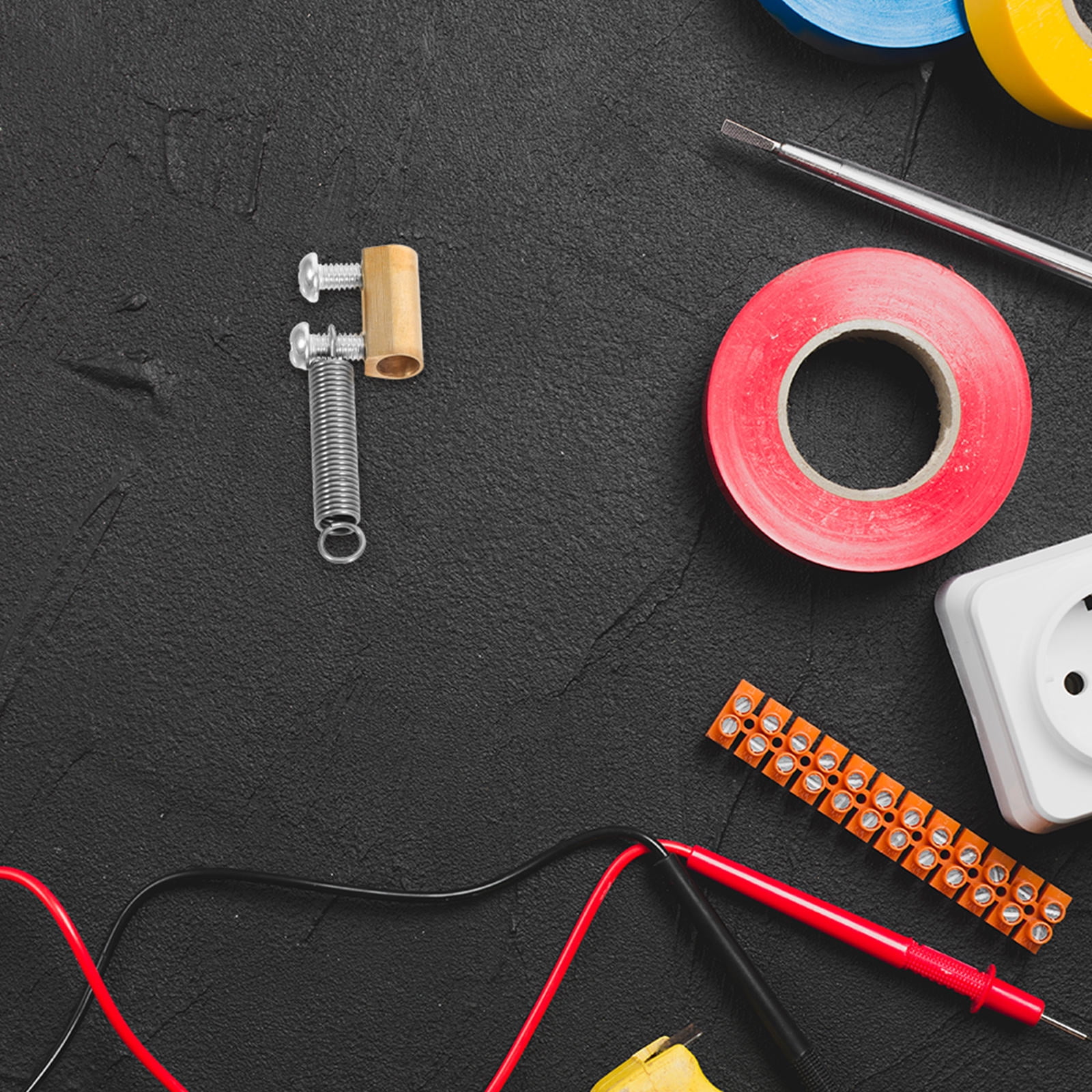 SOPOTUTU Spring Loaded Copper Connector for Foot Pedal Sealer with ...