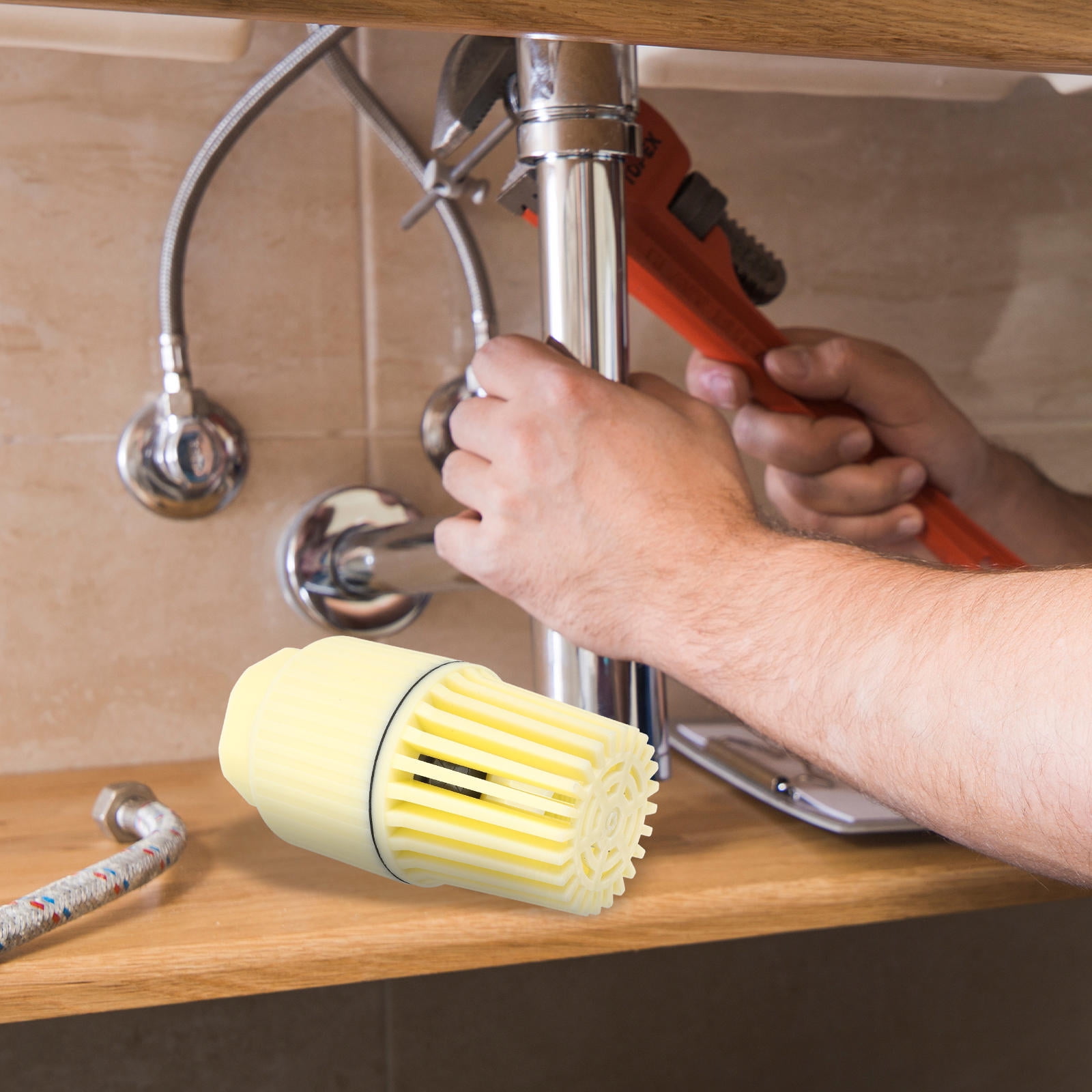 HEMOTON Foot Valve Threaded Connection Valve Backflow Preventer Water ...