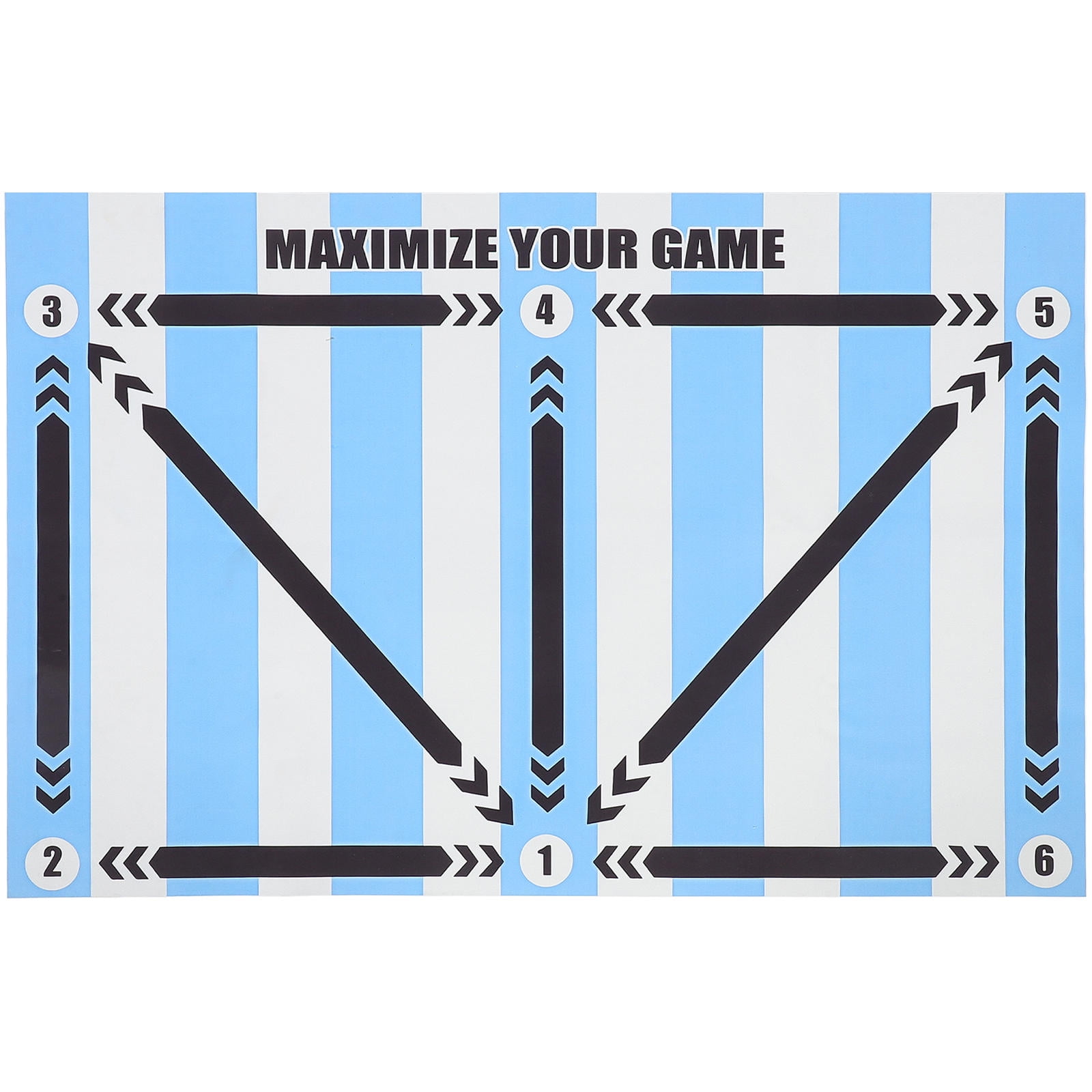 HEMOTON Football Training Carpet Soccer Training Mat Convenient ...