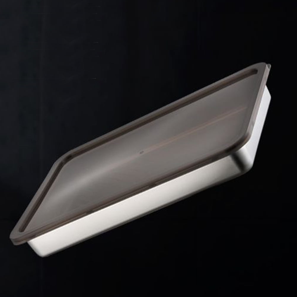 HEMOTON Fridge Storage Container Single Layer Dumpling Box Fridge ...