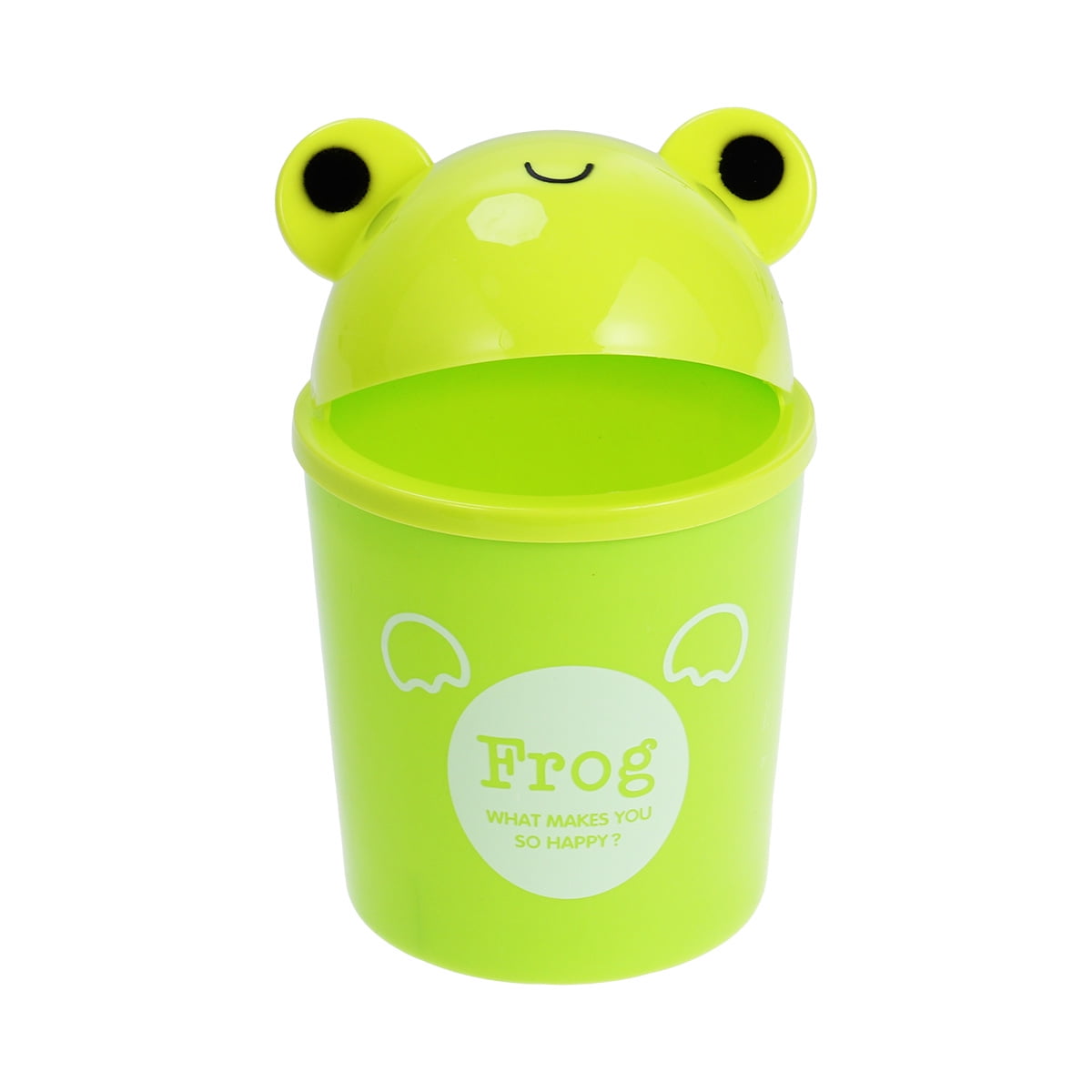 HEMOTON Frog Trash Can Mini Desktop Waste Bin Garbage Organizer Litter ...