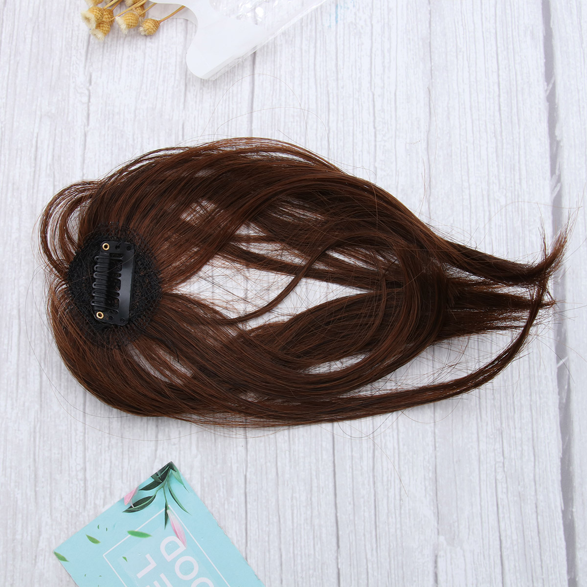 HEMOTON Front Hair Invisible Hairpiece Natural Drooping Woman - Walmart.com