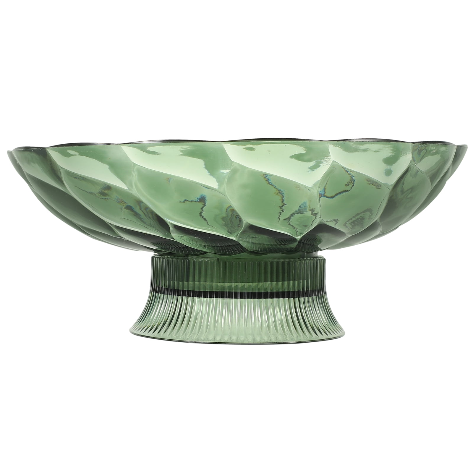 HEMOTON Fruit Bowl Draining Fruit Footed Basket Fruit Serving Tray with ...