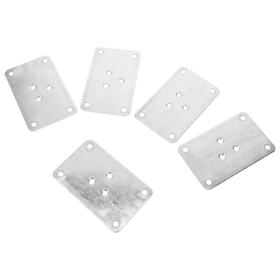 HEMOTON Furniture Leg Mounting Plates for Table Chairs Cabinet Repair 5 ...