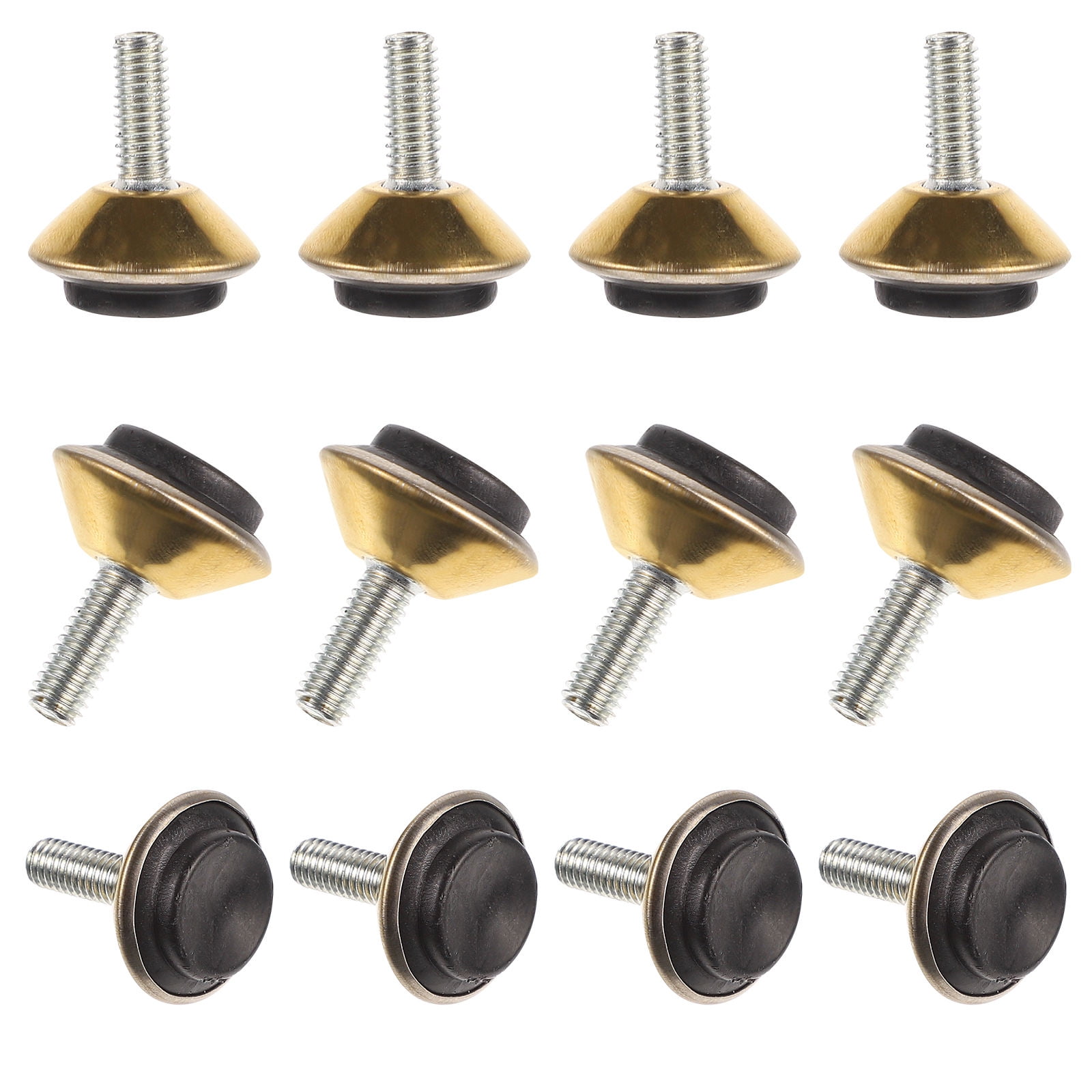 HEMOTON Furniture Levelers Metal Heavy Duty Foot Screw Levelers ...