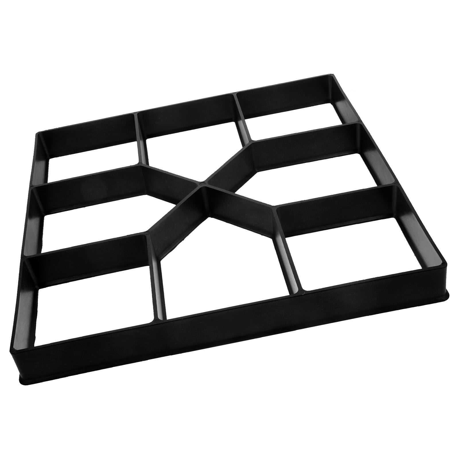 HEMOTON Garden Paving Mold Stamped Concrete Molds Flooring Reusable ...