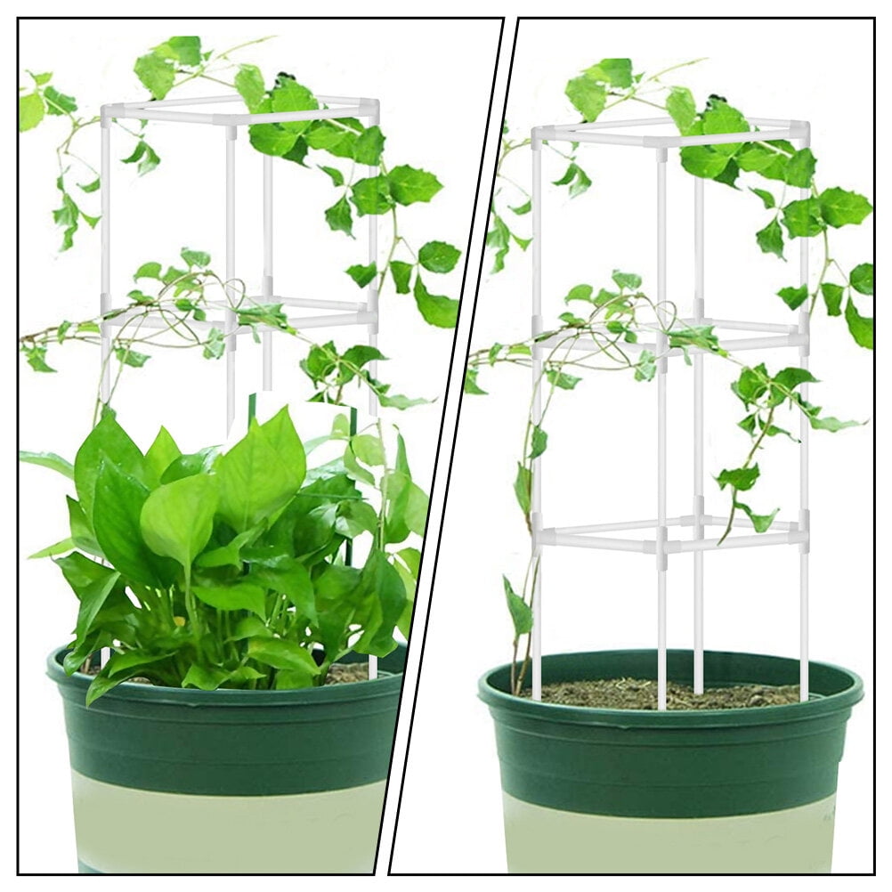 HEMOTON Garden Plant Support Trellis Vine Pillars Stem Climbing Plants ...