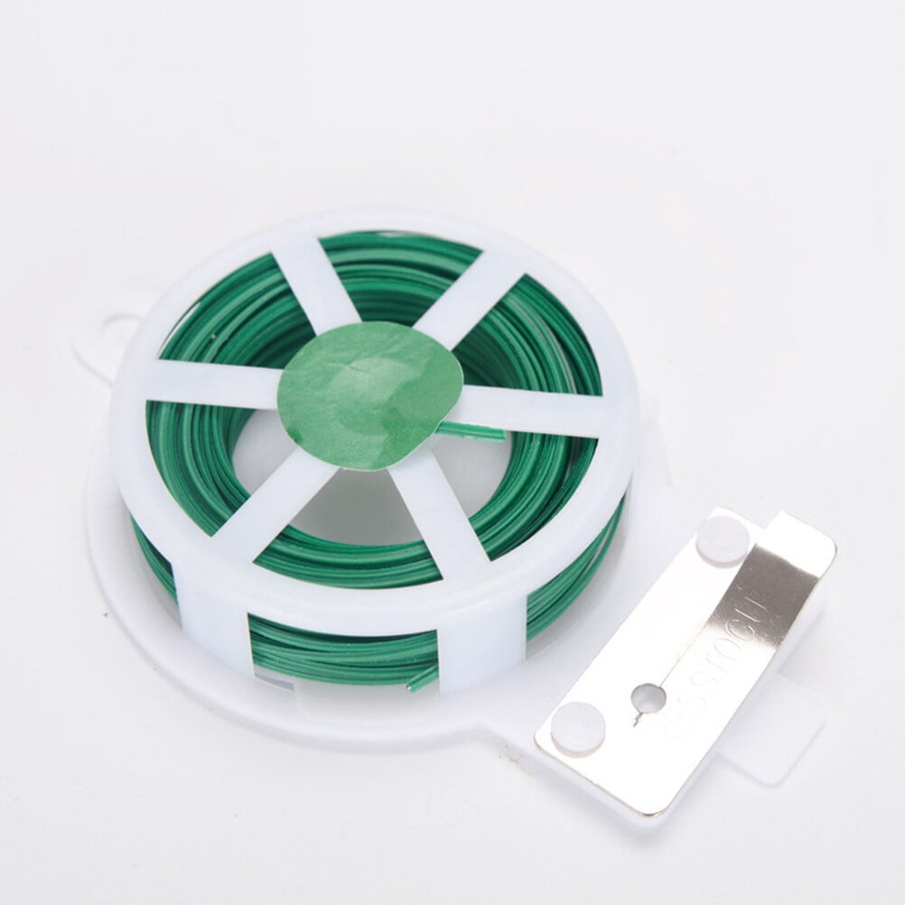 HEMOTON Gardening Cable Ties Plant The Wire Plants Green Electrical ...
