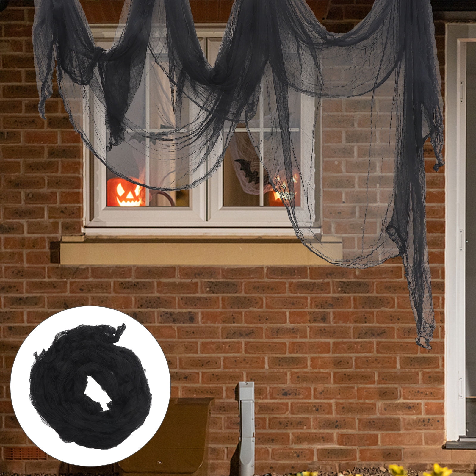HEMOTON Gauze Prop for Scary Spooky Fabric Decorations 1 Set - Walmart.com