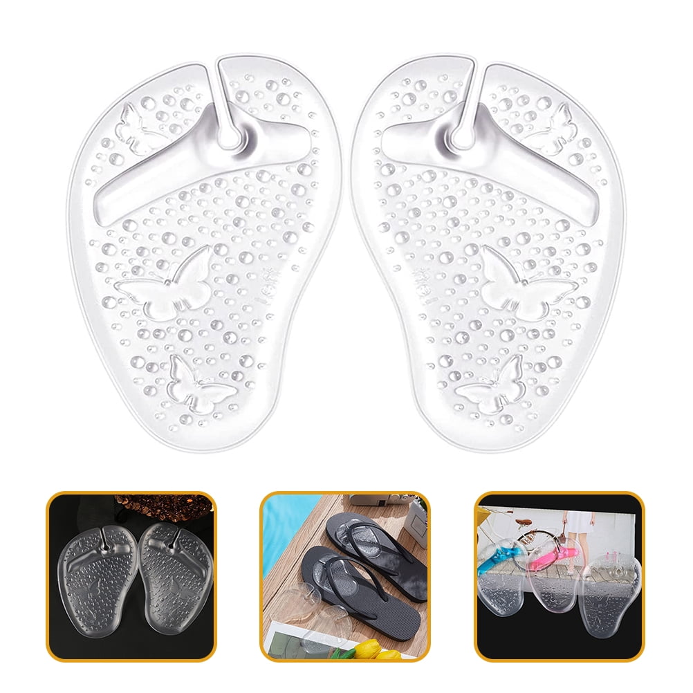 HEMOTON Gel Forefoot Cushions with Sticky Backing for Sandals ...