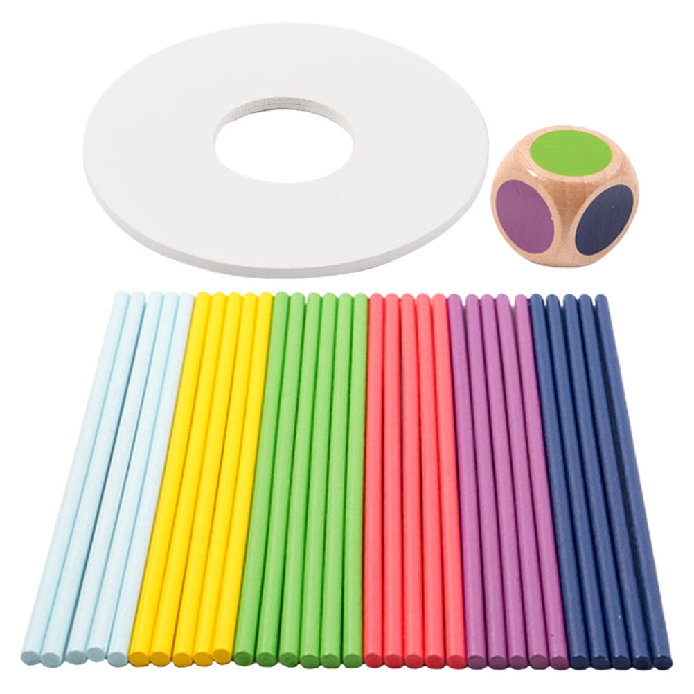 HEMOTON Giant Pick Up Sticks Game for Kids Enhancing Handeye ...