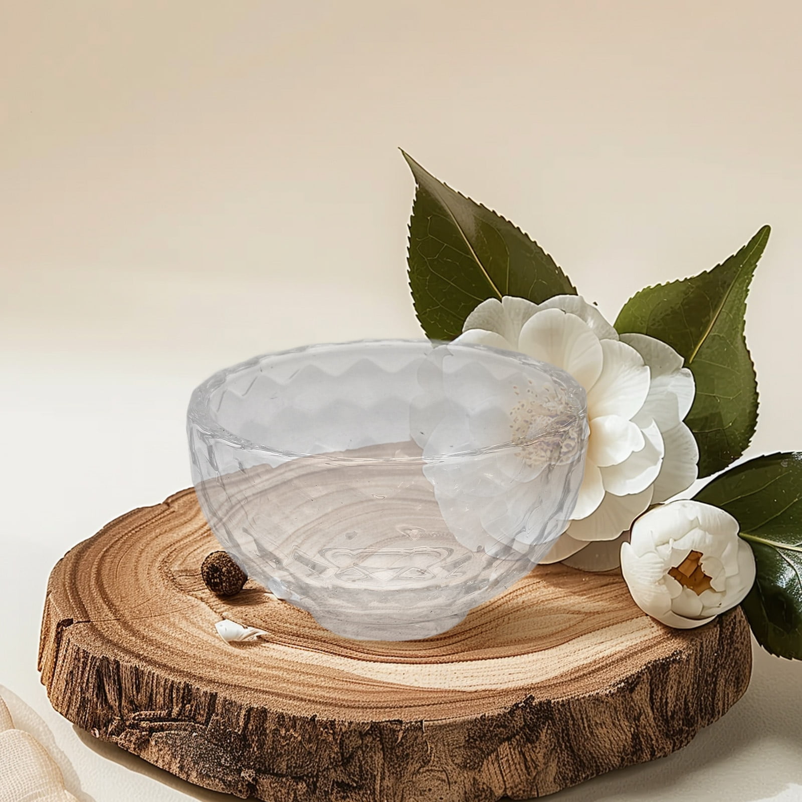 HEMOTON Glass Water Offering Bowls Holy Water Cup Buddhist Glass ...