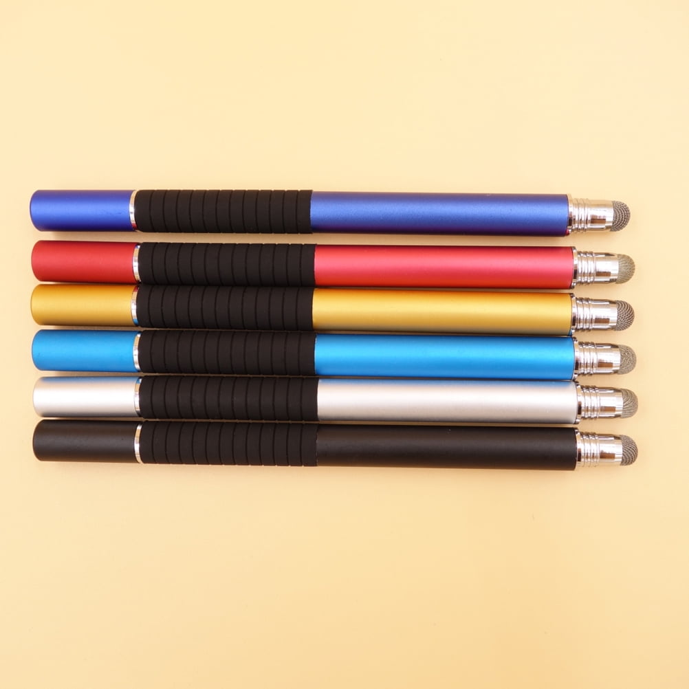 HEMOTON Golden Capacitive Stylus Pen with Clear Disc and Fiber Tip for ...