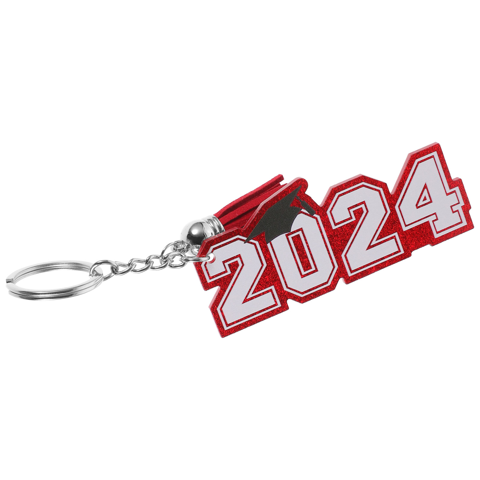 DEEPCRAFF Grad Key Ring Red Rectangle Accessory For Graduation Party ...