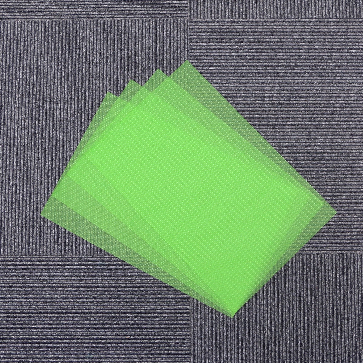 HEMOTON Green EVA Waterproof mats for Kitchen Use Cuttable and Washable ...