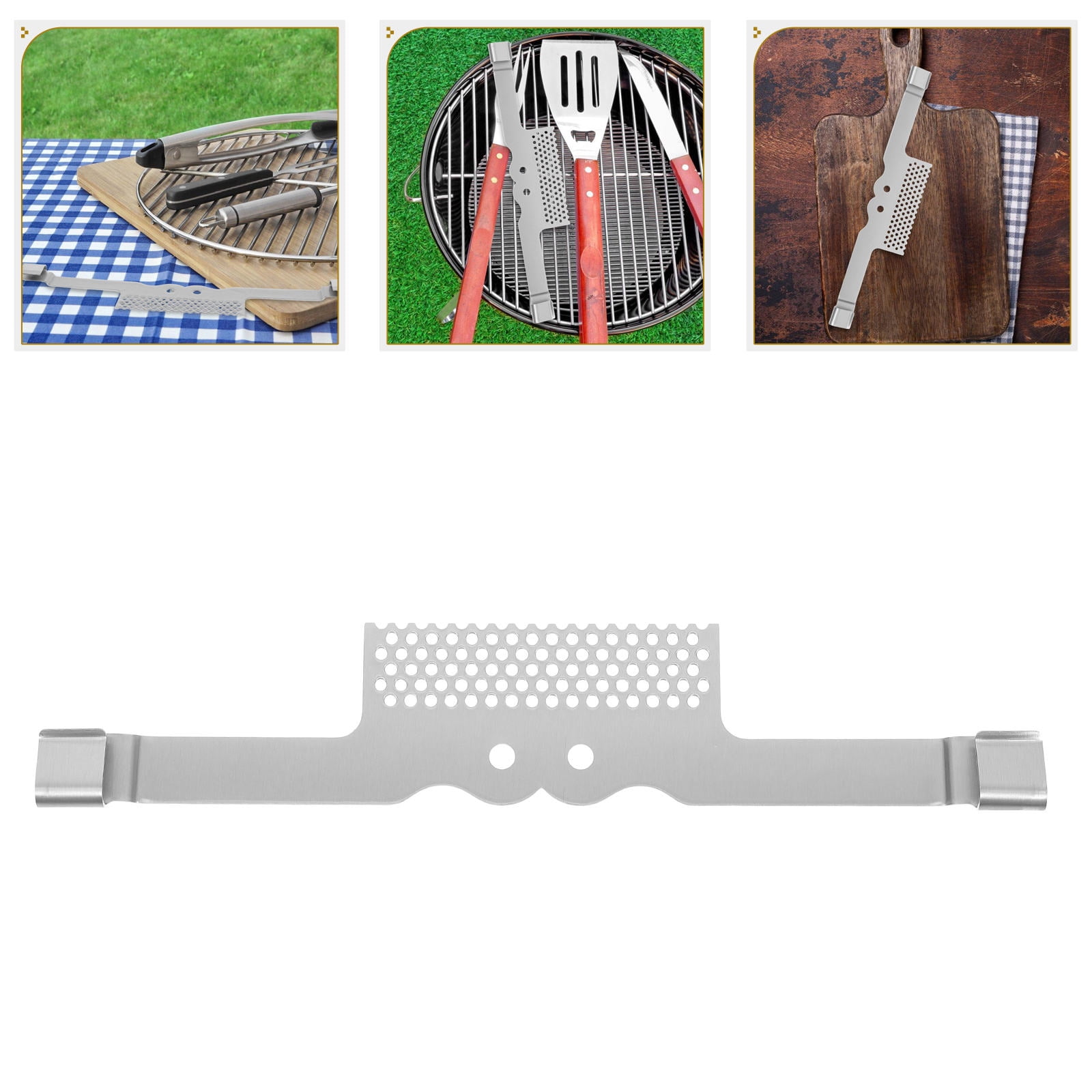 HEMOTON Grill Food Falling Prevention Mesh Screen Universal Fit Grease ...